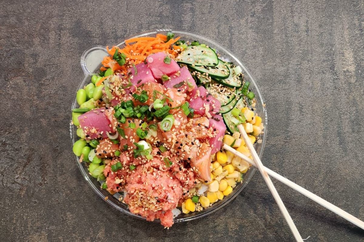 Mahana Poke Bowl Delivery Menu | Order Online | 215 Fremont St San ...