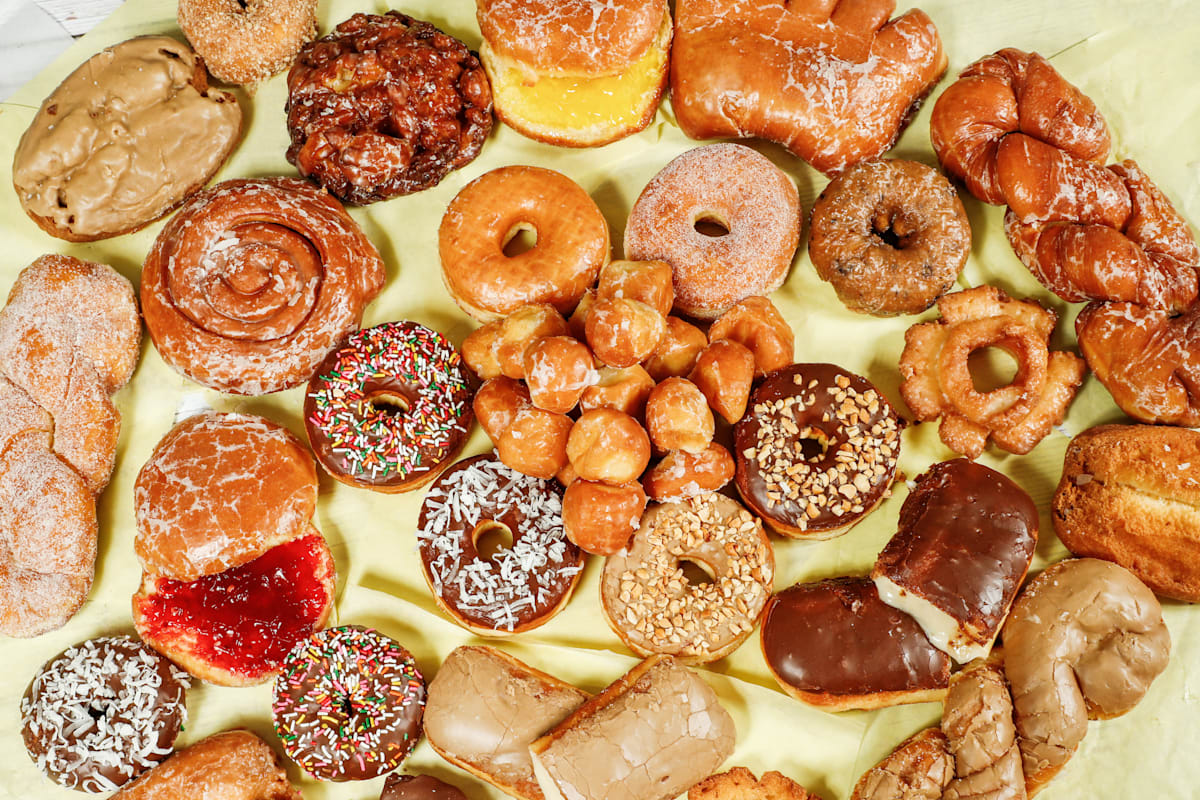 Hometown Donuts Delivery Menu | Order Online | 93 8th St Oakland | Grubhub