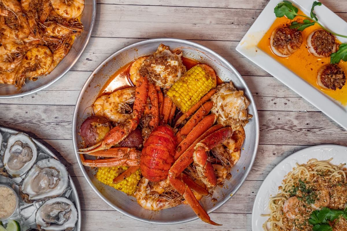 The One Crawfish & Seafood Delivery Menu | Order Online | 10511 Jones ...