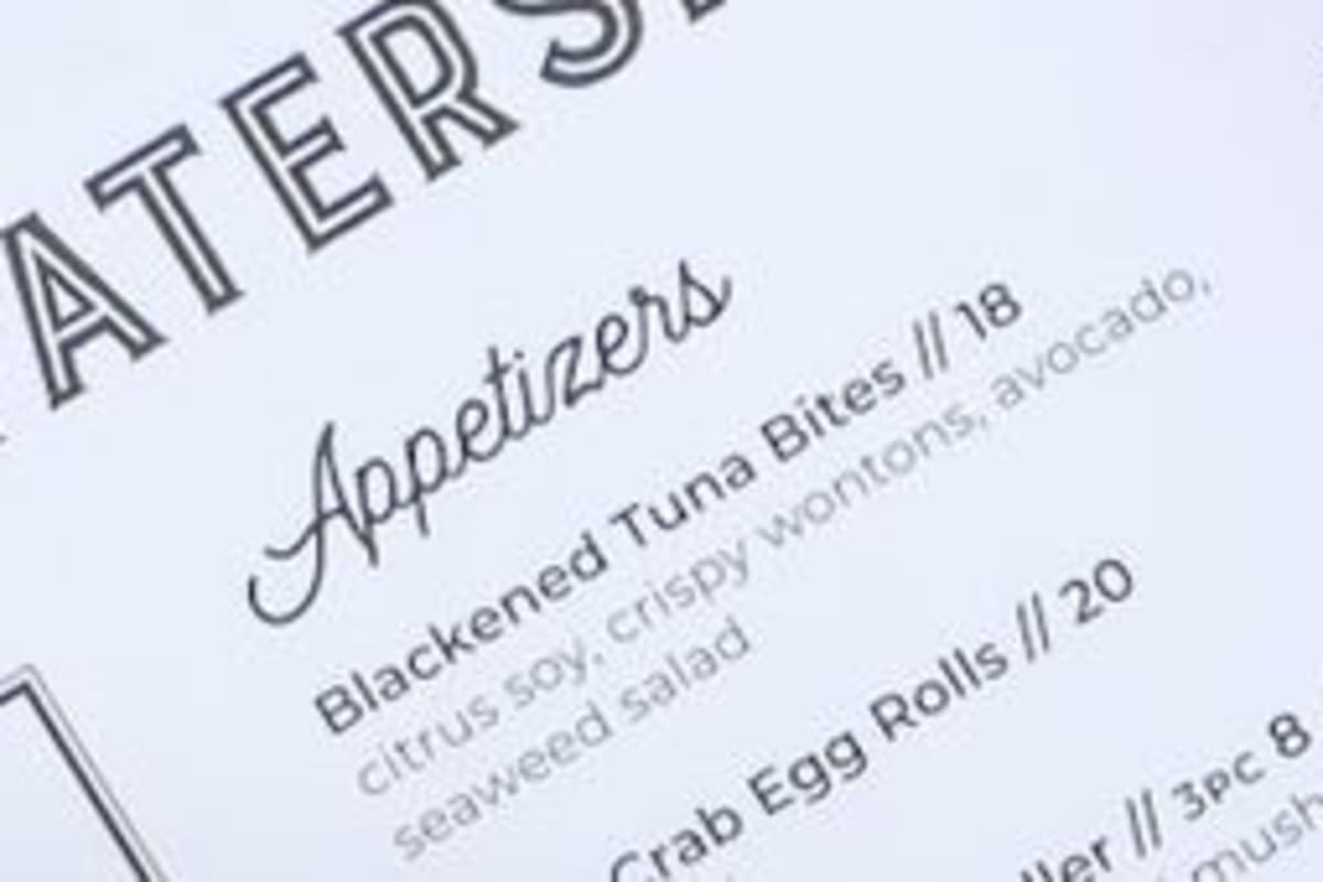 Watershed Delivery Menu | Order Online | 1065 S Charles St Baltimore ...