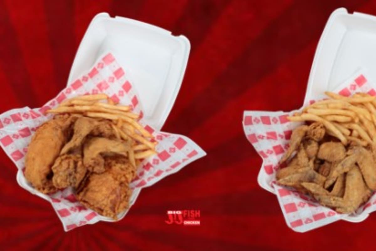JJ Fish & Chicken Delivery Menu | Order Online | 1861 W 87th St Chicago ...