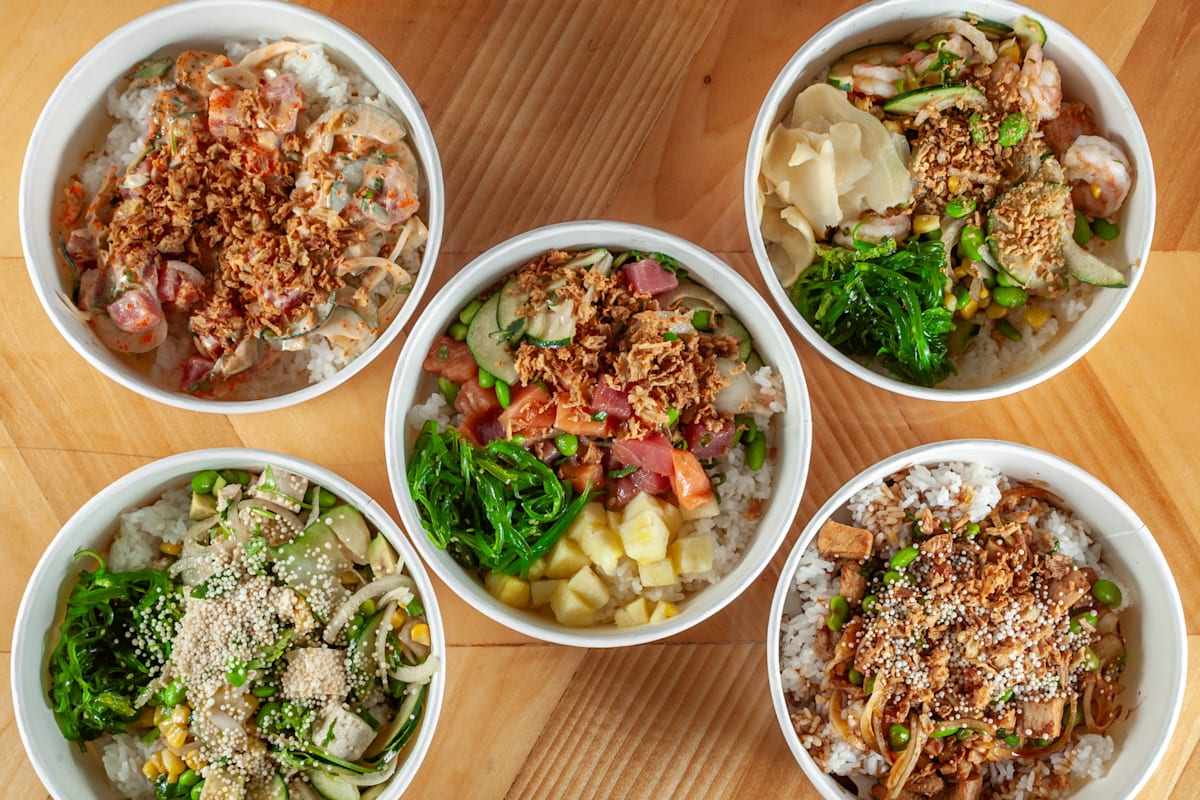 Freshe Poke Forest Drive Delivery Menu | Order Online | 4903 Forest Dr ...