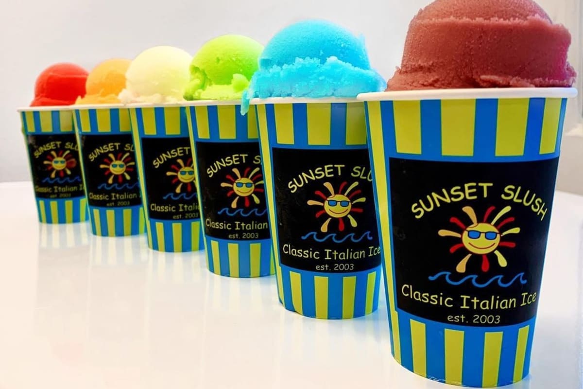 Sunset Slush Delivery Menu | Order Online | 1300c N Arendell Ave ...