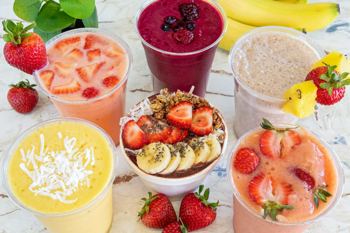 Pure Juice N’Joy Smoothie & Juice Bar Delivery Menu | Order Online ...