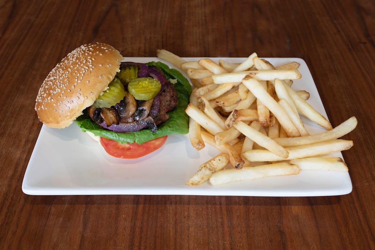 Black and Orange Burger Delivery Menu | Order Online | 2413 Steinway St ...