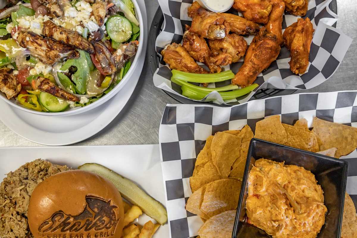 Sharks Sports Bar & Grill Delivery Menu | Order Online | 1524 Johnstons ...