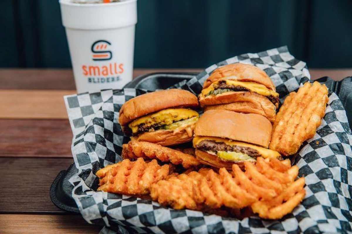Smalls Sliders Delivery Menu | Order Online | 1251 Opelika Road Auburn ...