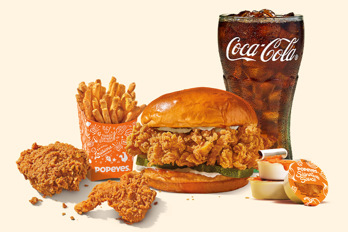 Popeyes Louisiana Kitchen Delivery Menu | Order Online | 1940 NJ-57 ...