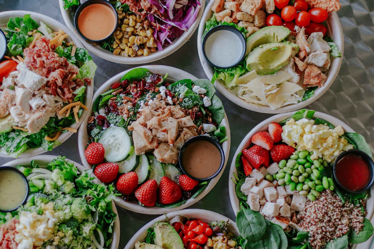 The Salad Station Delivery Menu | Order Online | 882 Kraft St ...