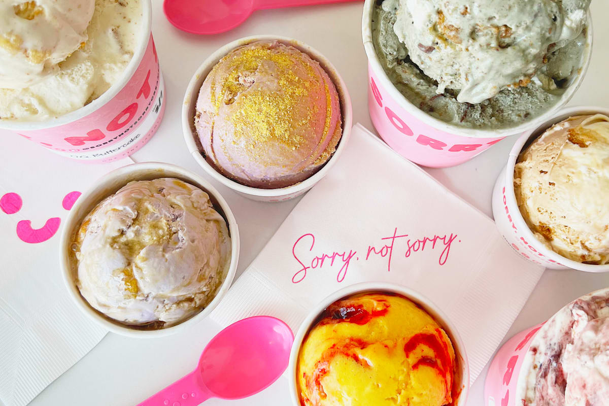 Sorry Not Sorry Creamery Delivery Menu | Order Online | 4612 A 2nd ...