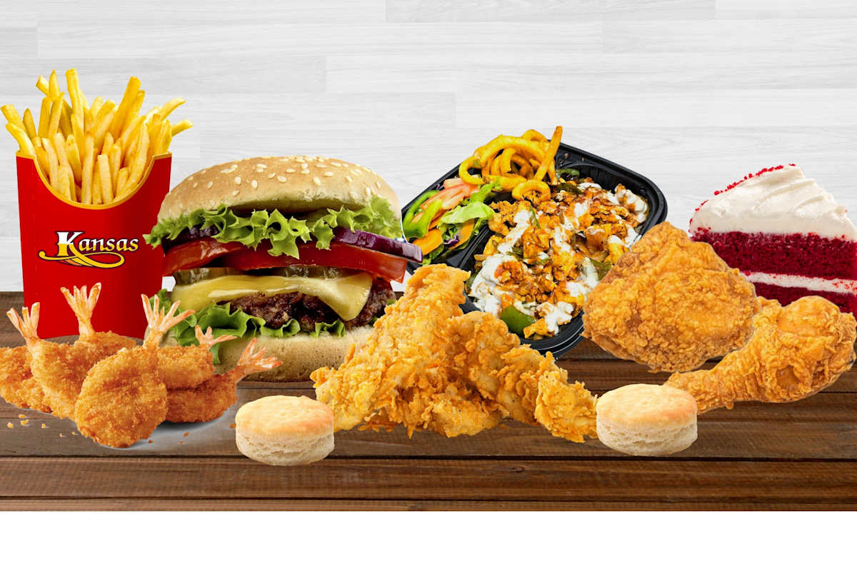 Kansas Chicken and Burger Delivery Menu | Order Online | 205-16 Linden ...