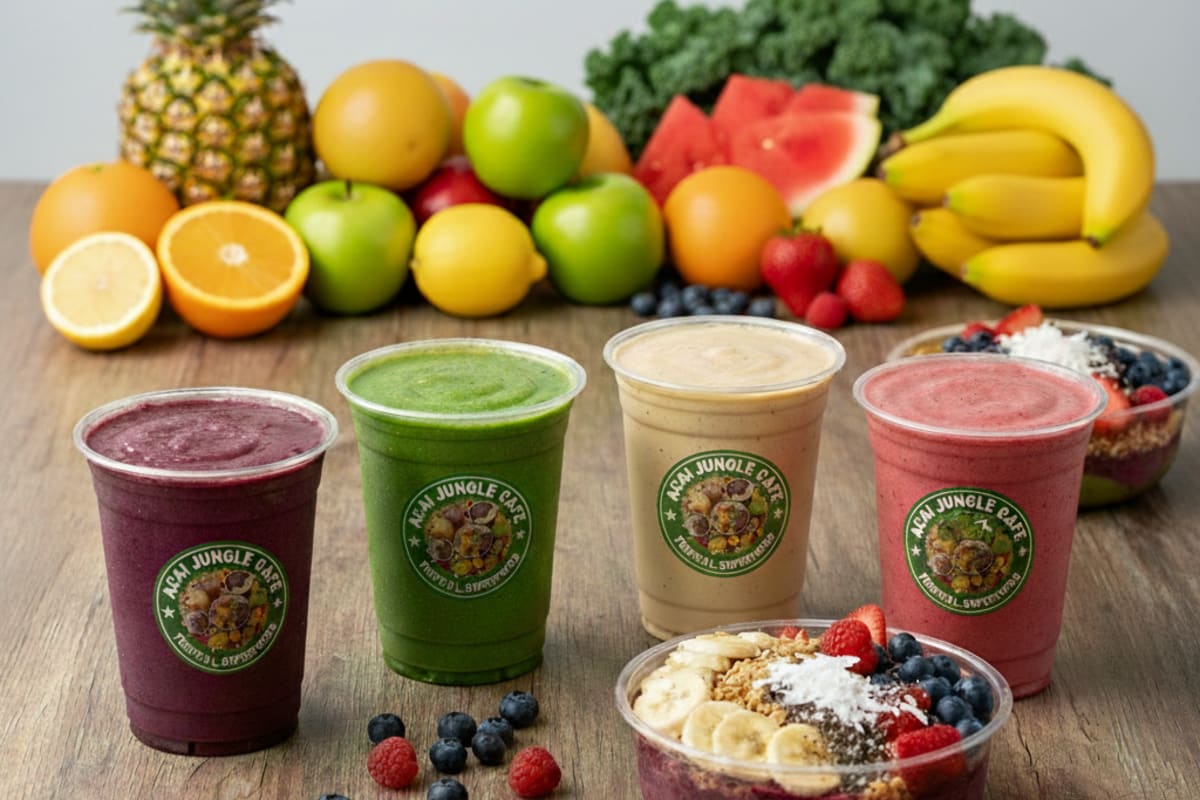 Acai Jungle Cafe Delivery Menu | Order Online | 301 W 49th St New York ...