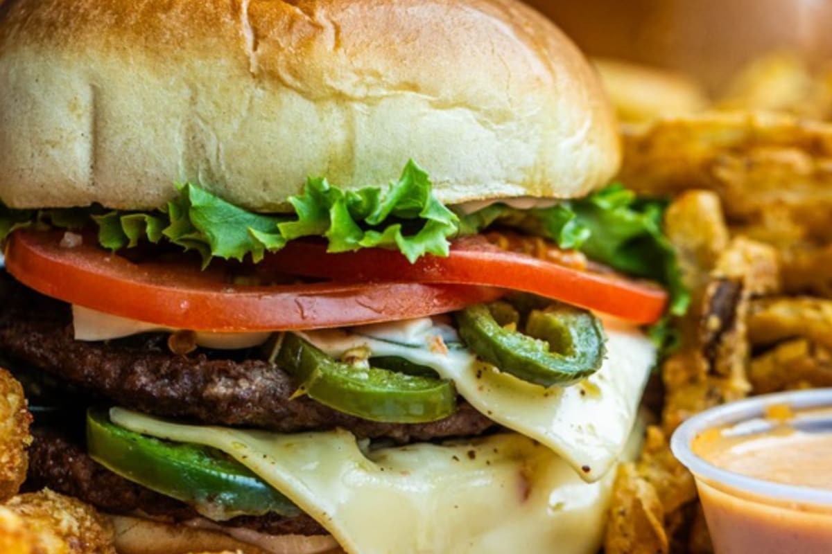 Sharks Burger Delivery Menu | Order Online | 12681 Hero Way West ...