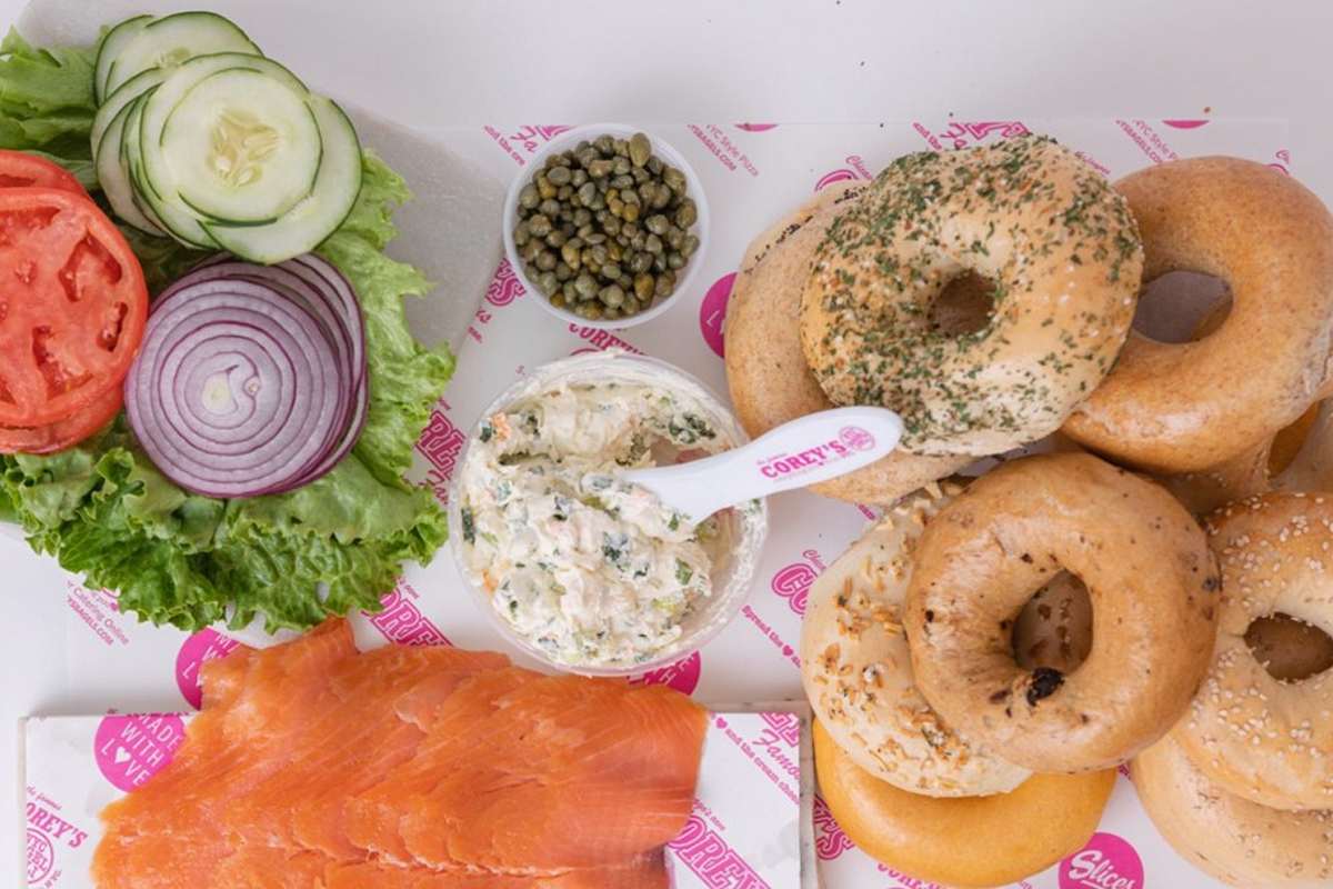Corey's Bagels Delivery Menu | Order Online | 2375 South Randall Road ...