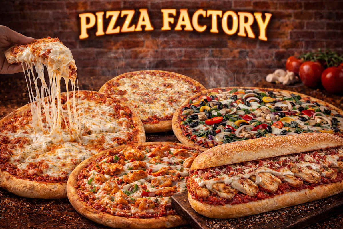 Pizza Factory Delivery Menu | Order Online | 229 Prospect Park W ...