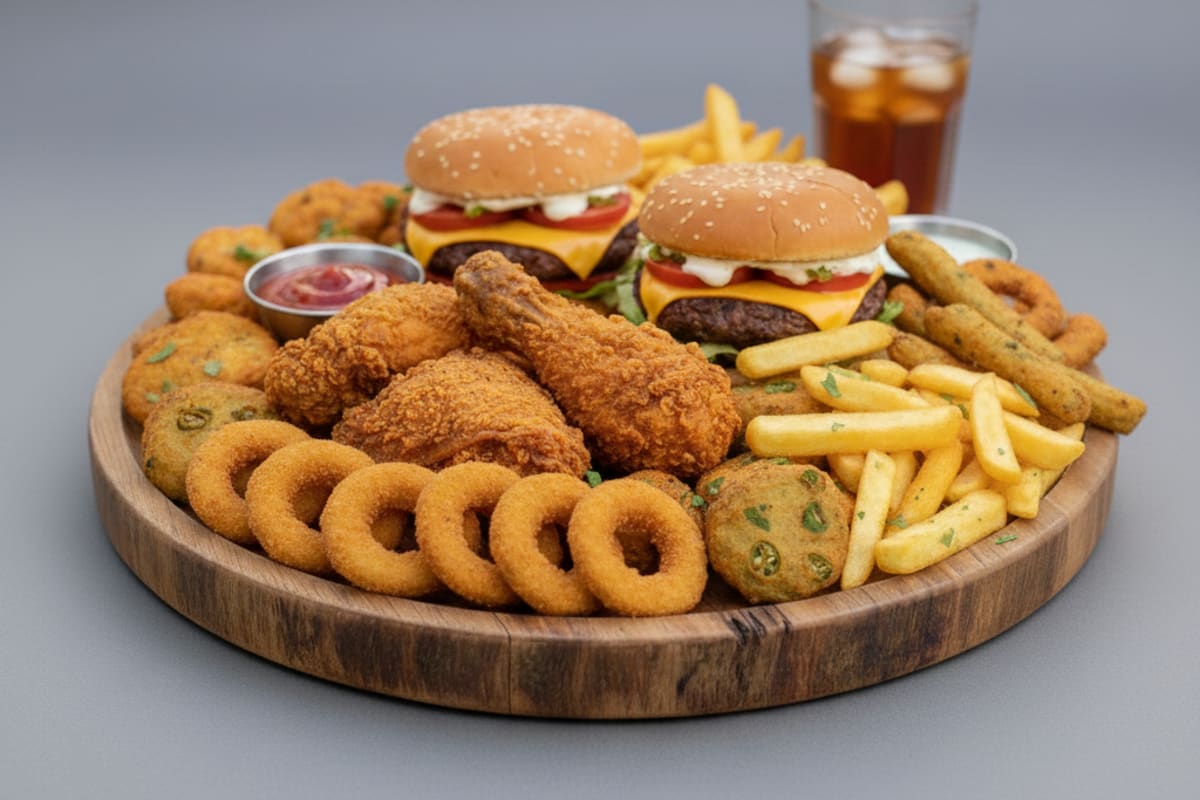 Mamo's Burger x Krispy Krunchy Chicken - Chicago, IL Restaurant | Menu ...