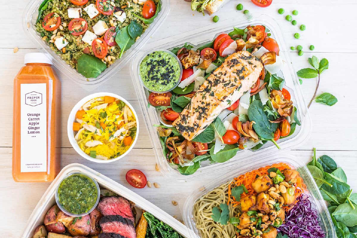 Proper Food Delivery Menu | Order Online | 1300 El Camino Real Menlo ...