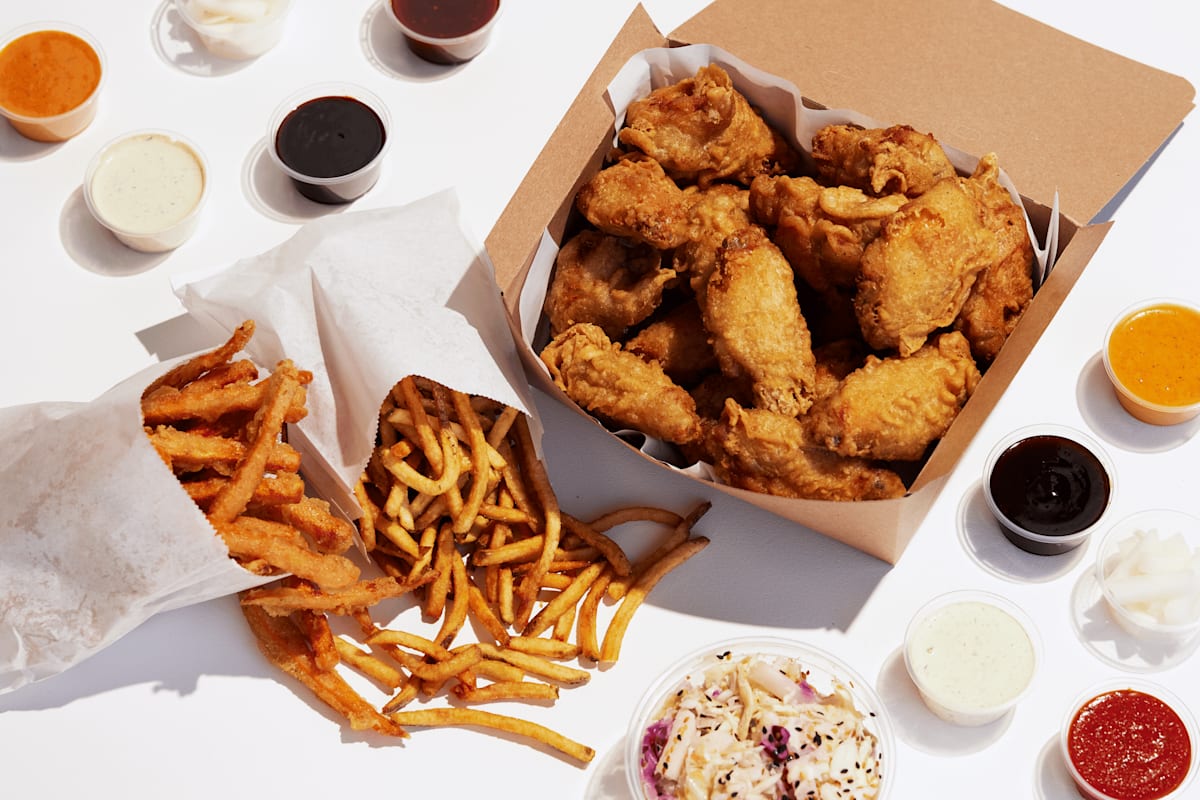 Dak Dak Wings Delivery Menu | Order Online | 321 E St Charles Rd, Villa ...