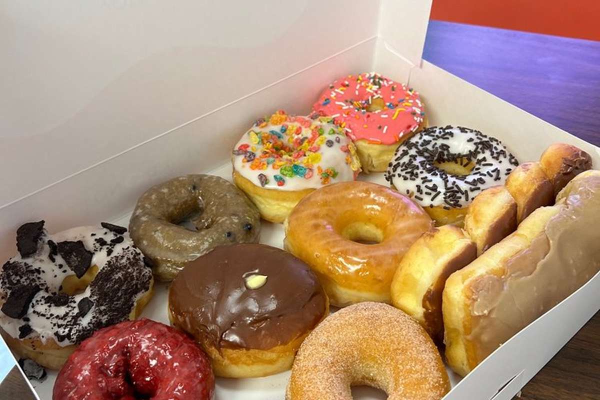 Donuts Hot & Fresh Kolaches Delivery Menu | Order Online | 1470 George ...