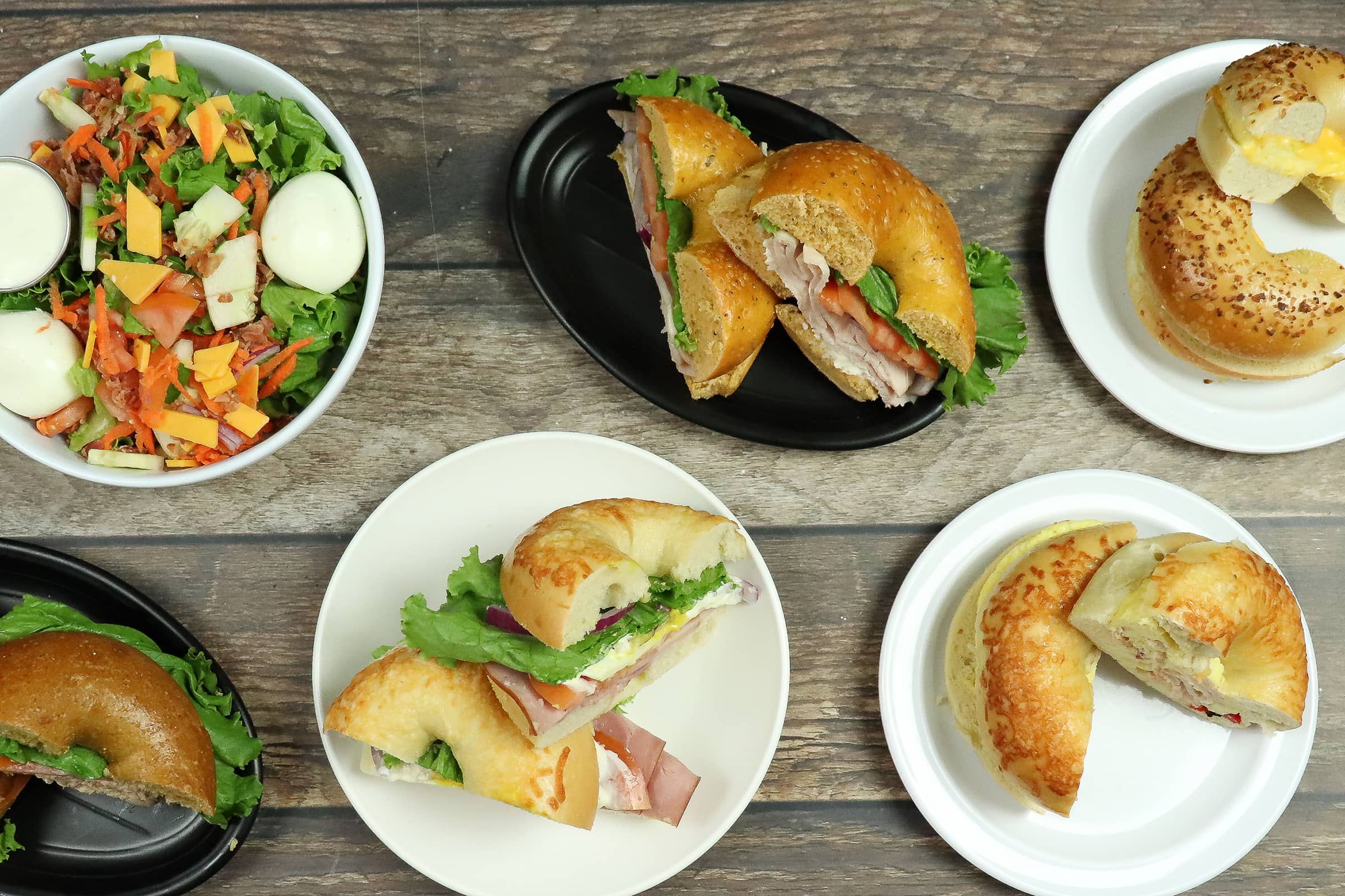 The Great American Bagel Delivery Menu | Order Online | 1248 W Belmont ...