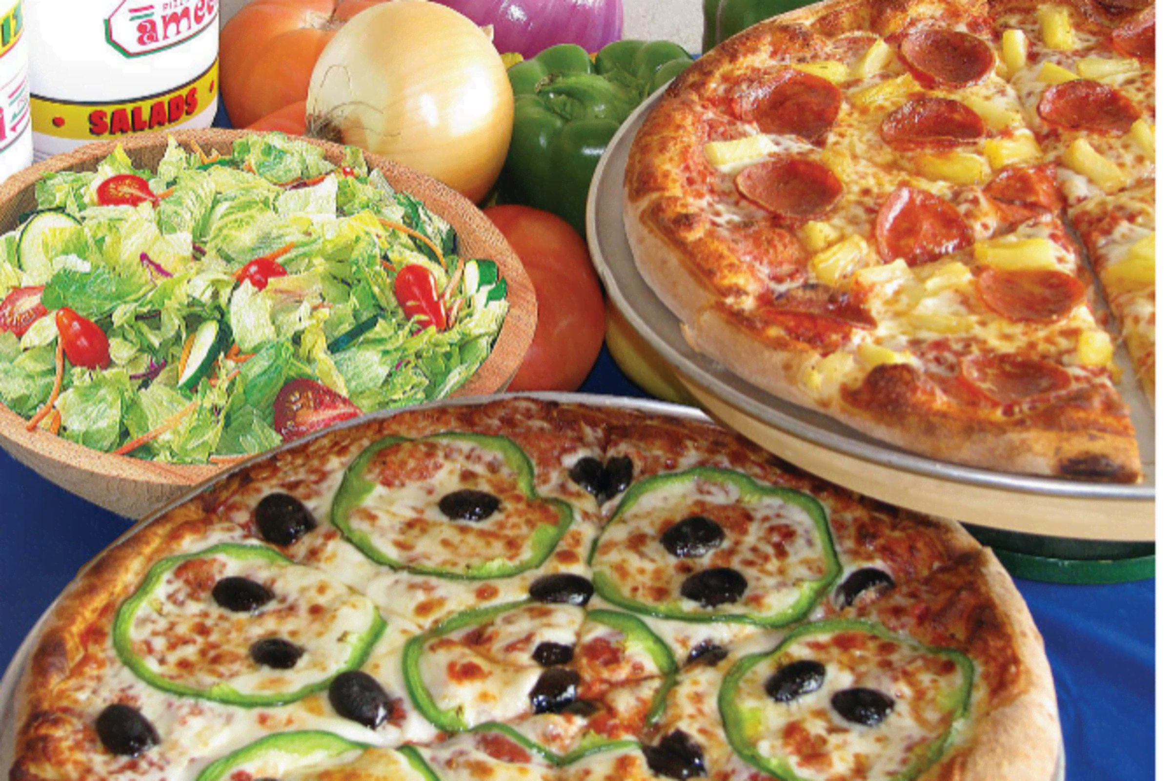 Ameci Pizza & Pasta Delivery Menu | Order Online | 28013 Seco Canyon Rd ...