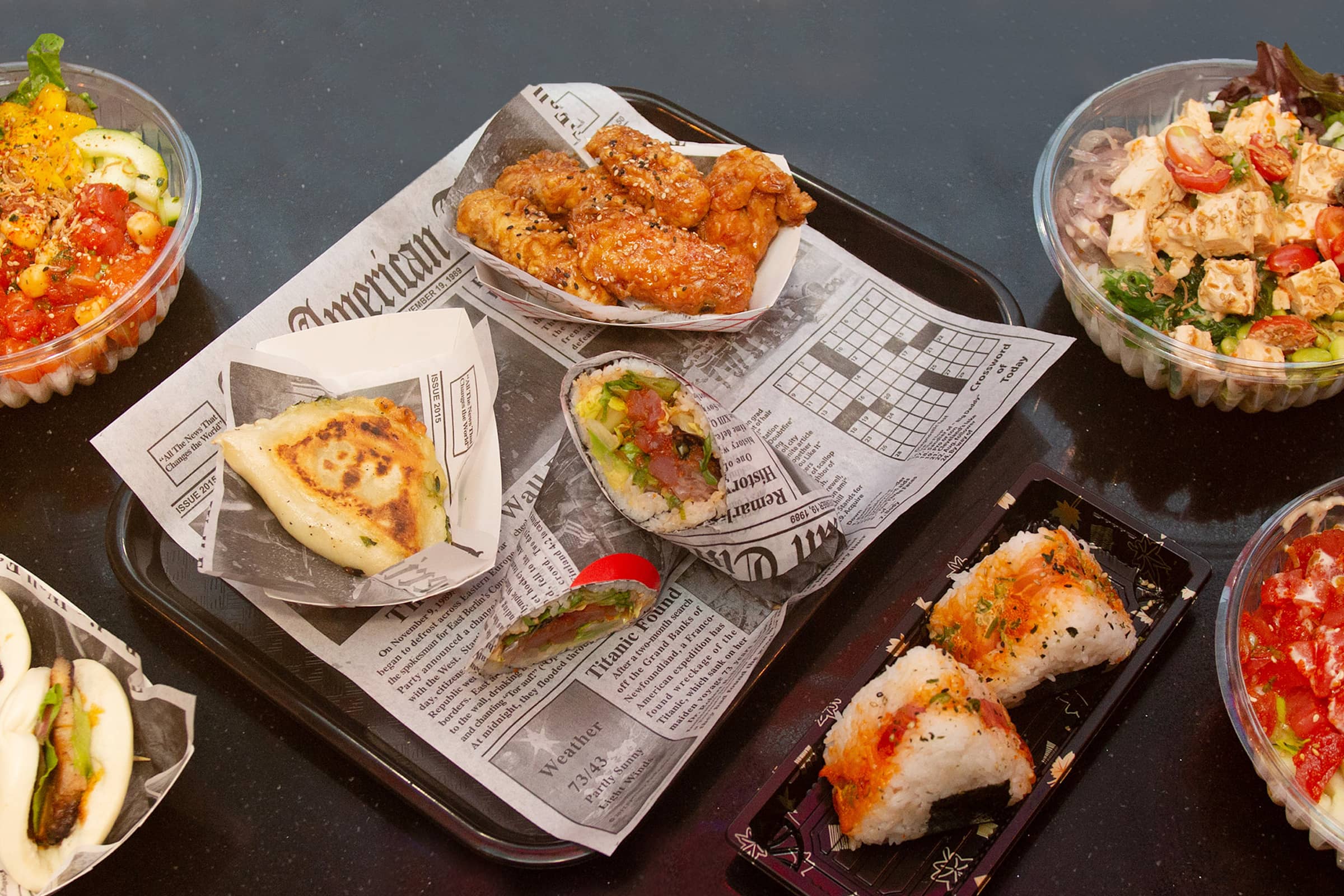 Poke Station and Kitchen Delivery Menu | Order Online | 313 Huntington ...