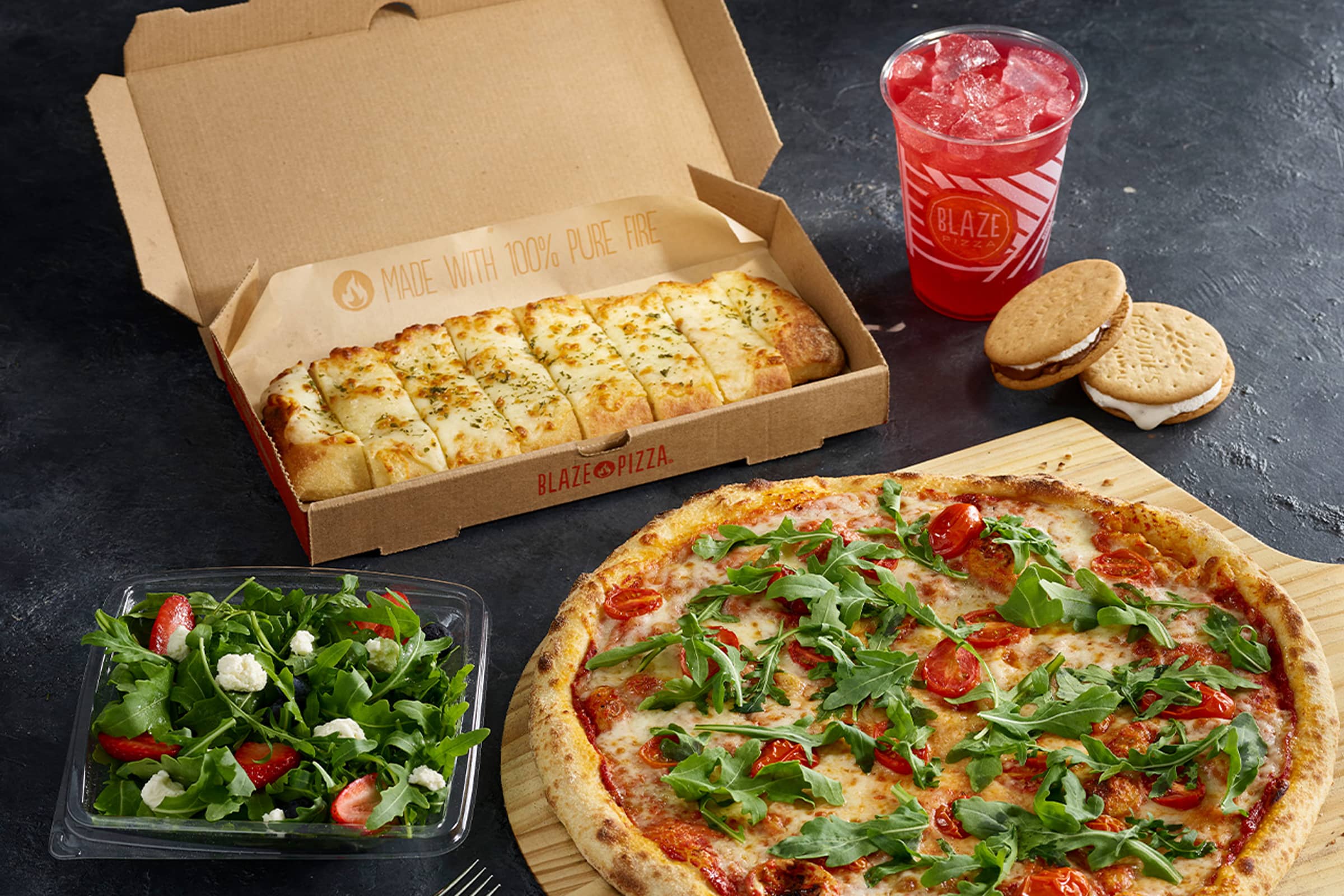 Blaze Pizza Delivery Menu | Order Online | 2400 Bancroft Way Berkeley ...