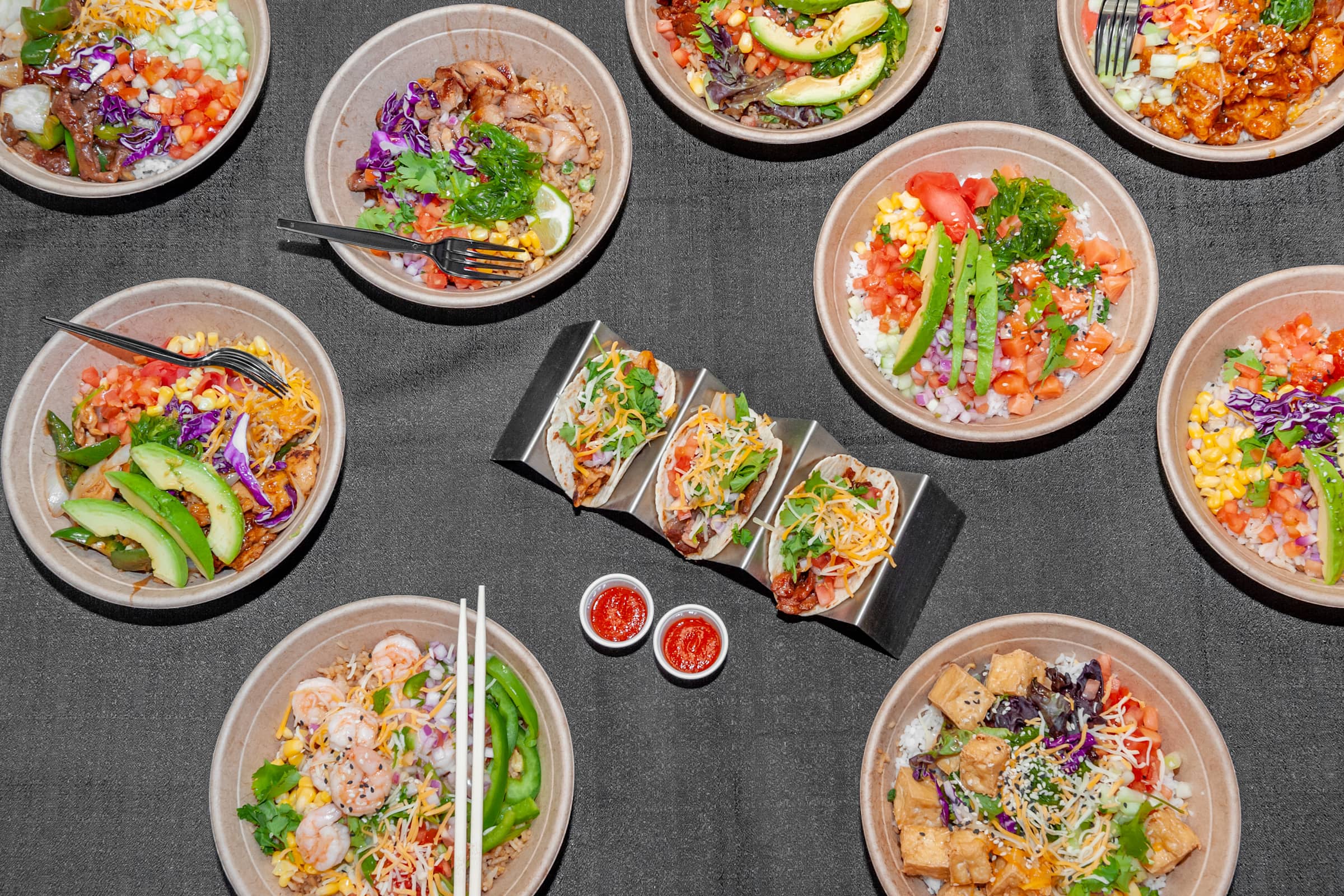 Poke Express Delivery Menu | Order Online | 3100 SW College Rd Ocala ...