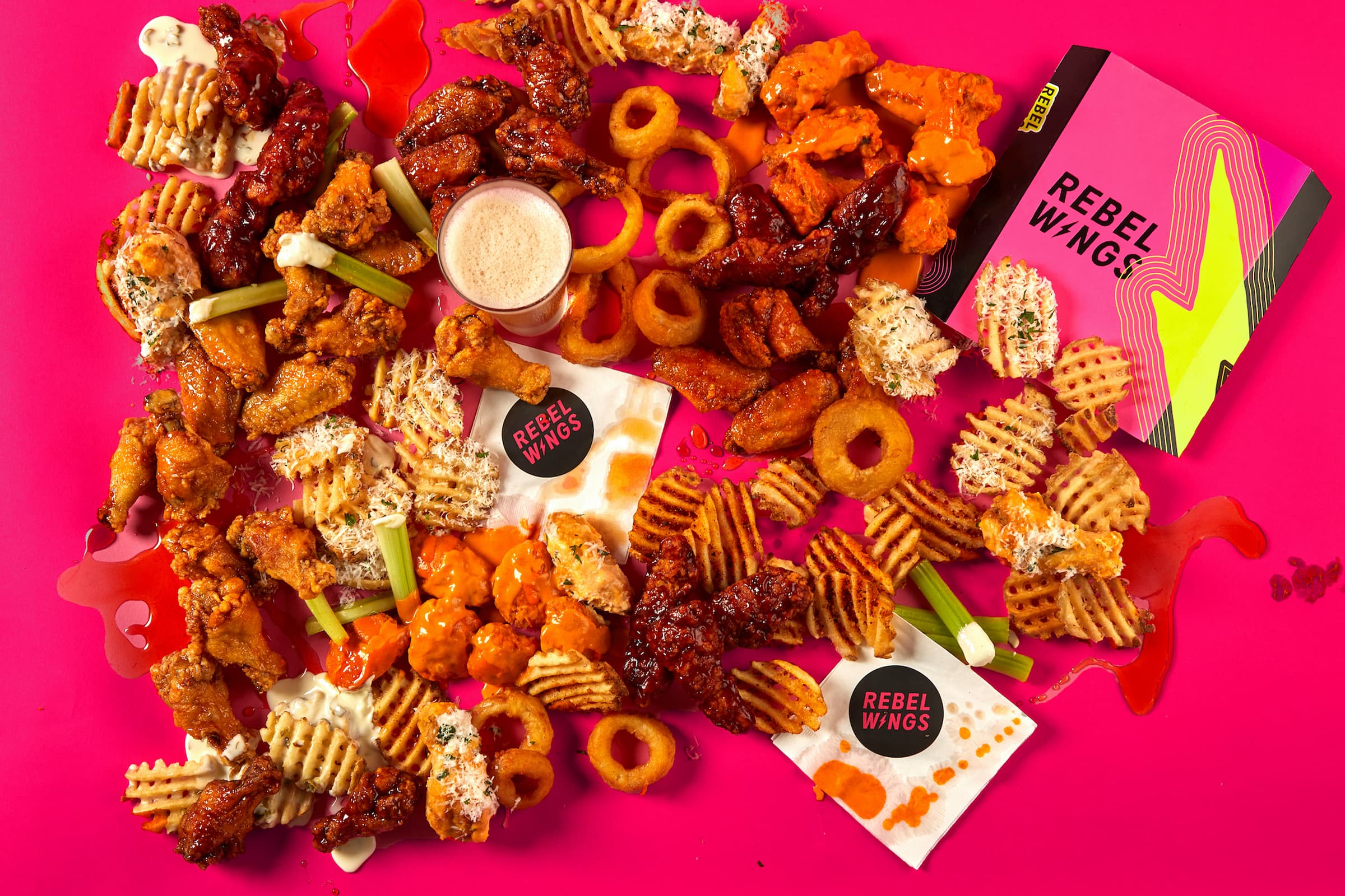 Rebel Wings Delivery Menu | Order Online | 409 S 9th St Minneapolis ...