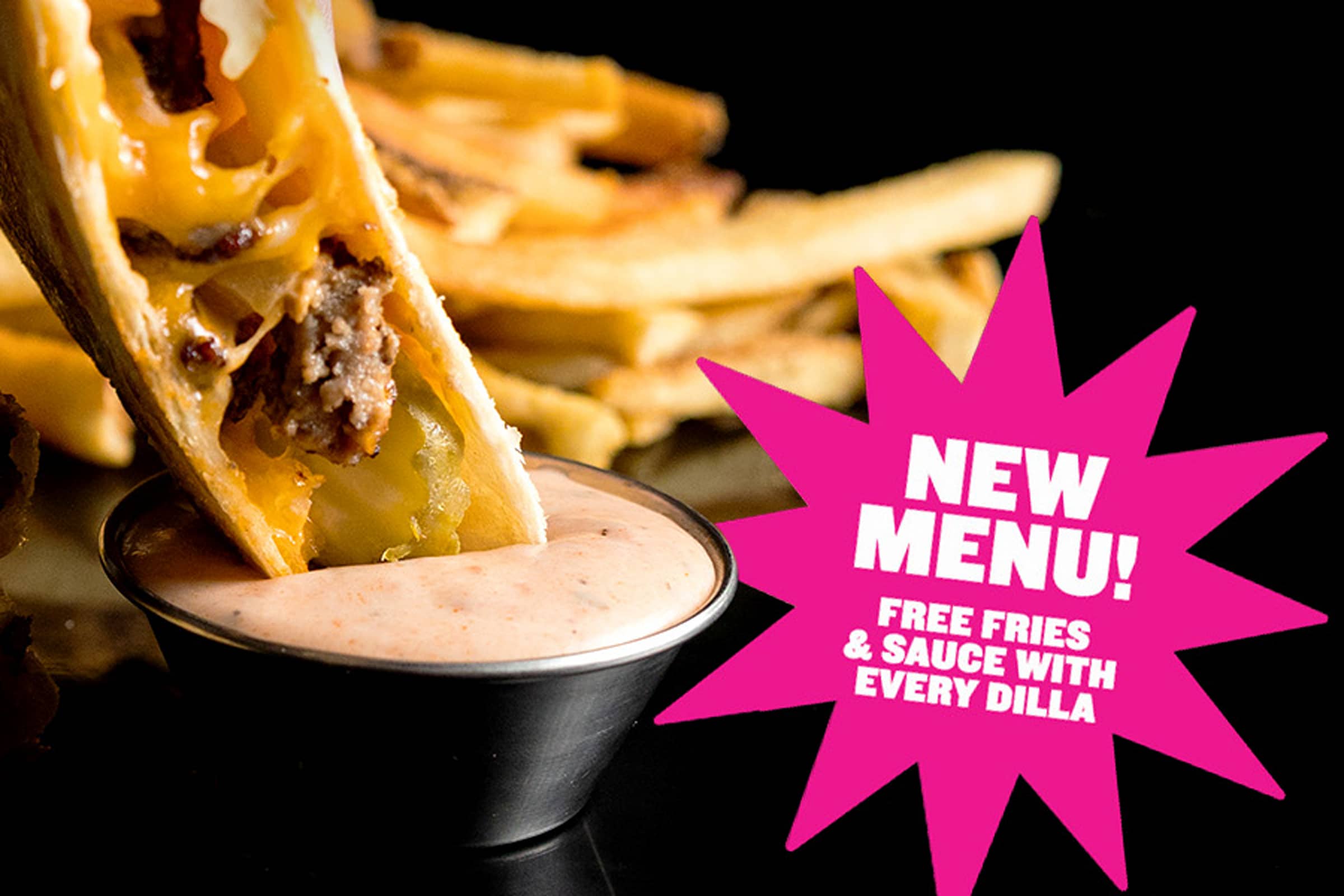 Super Mega Dilla Delivery Menu | Order Online | 101 N University Ave ...