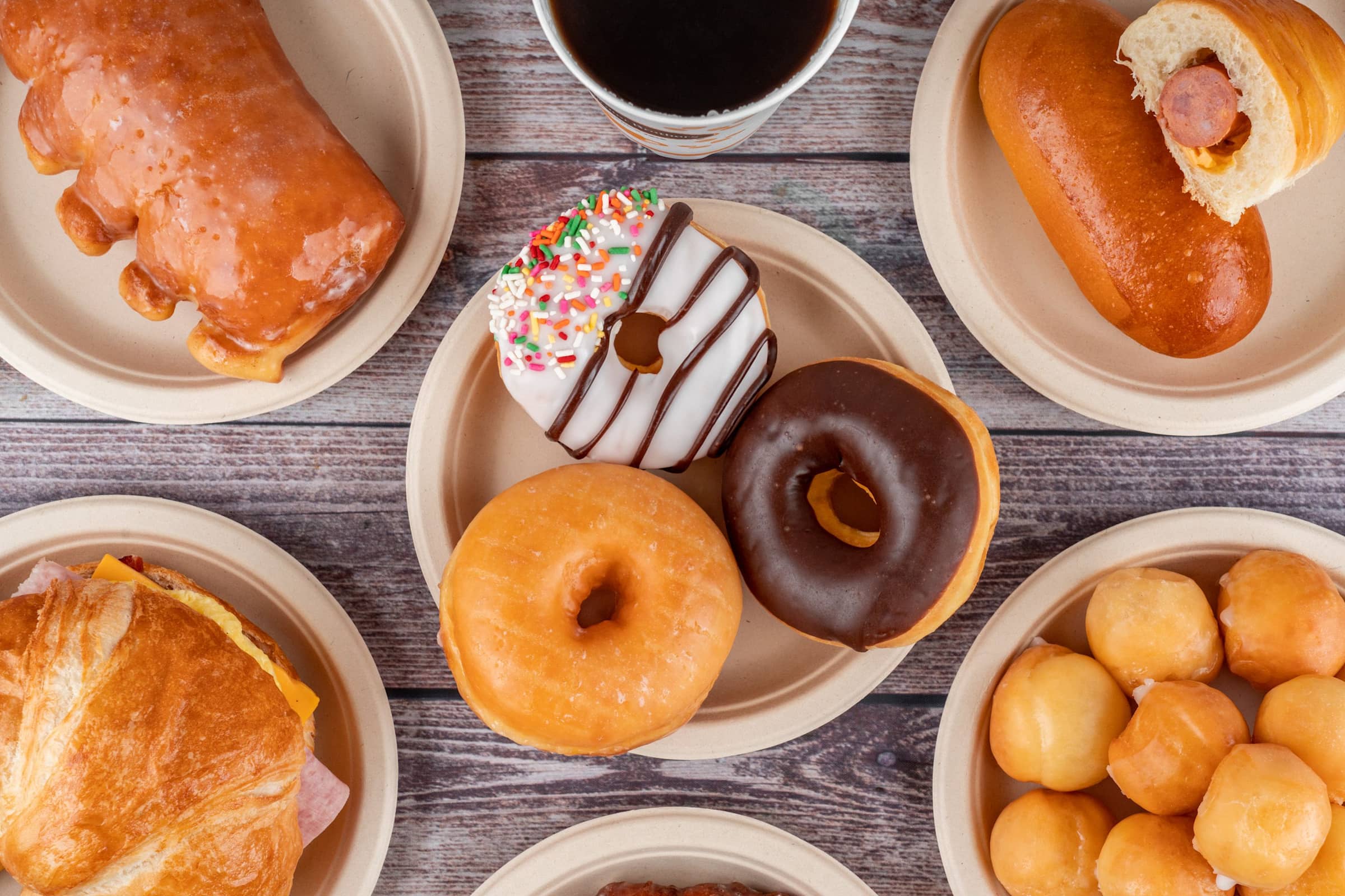 Dawn Donuts Delivery Menu | Order Online | 12132 Sabo Rd Houston | Grubhub