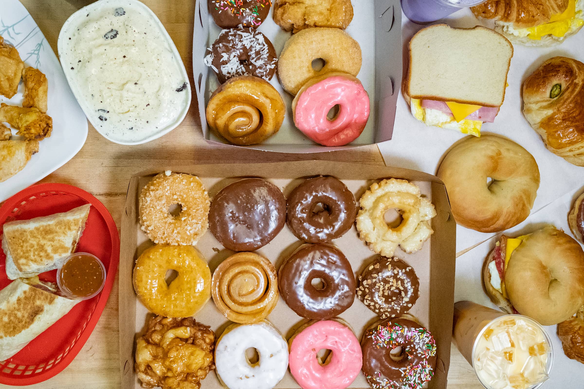 Rainbow Donuts Delivery Menu | Order Online | 4729 W Olive Ave Glendale ...