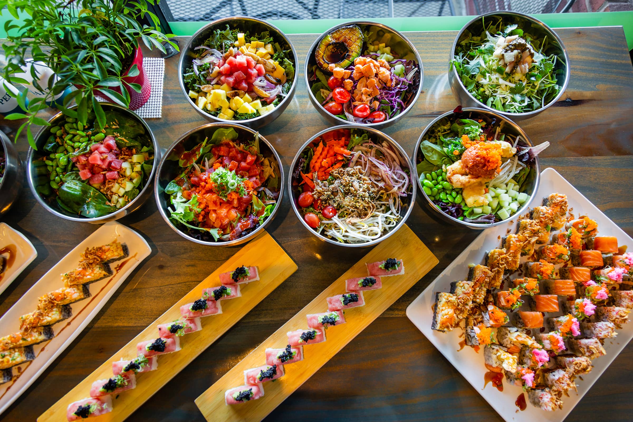 Oshi Poke Bowl and Sushi Delivery Menu | Order Online | 875 N Main St ...