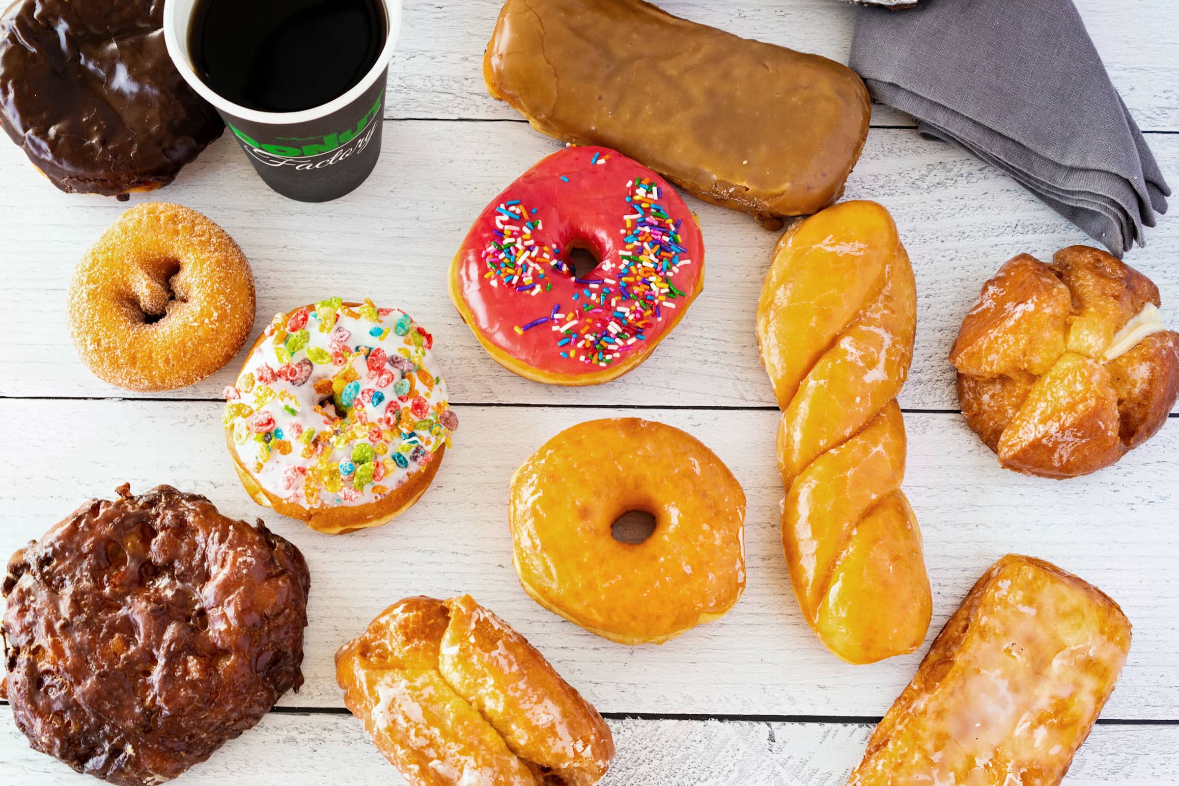 Donut Factory Inc Delivery Menu | Order Online | 20815 67th Ave W Ste ...