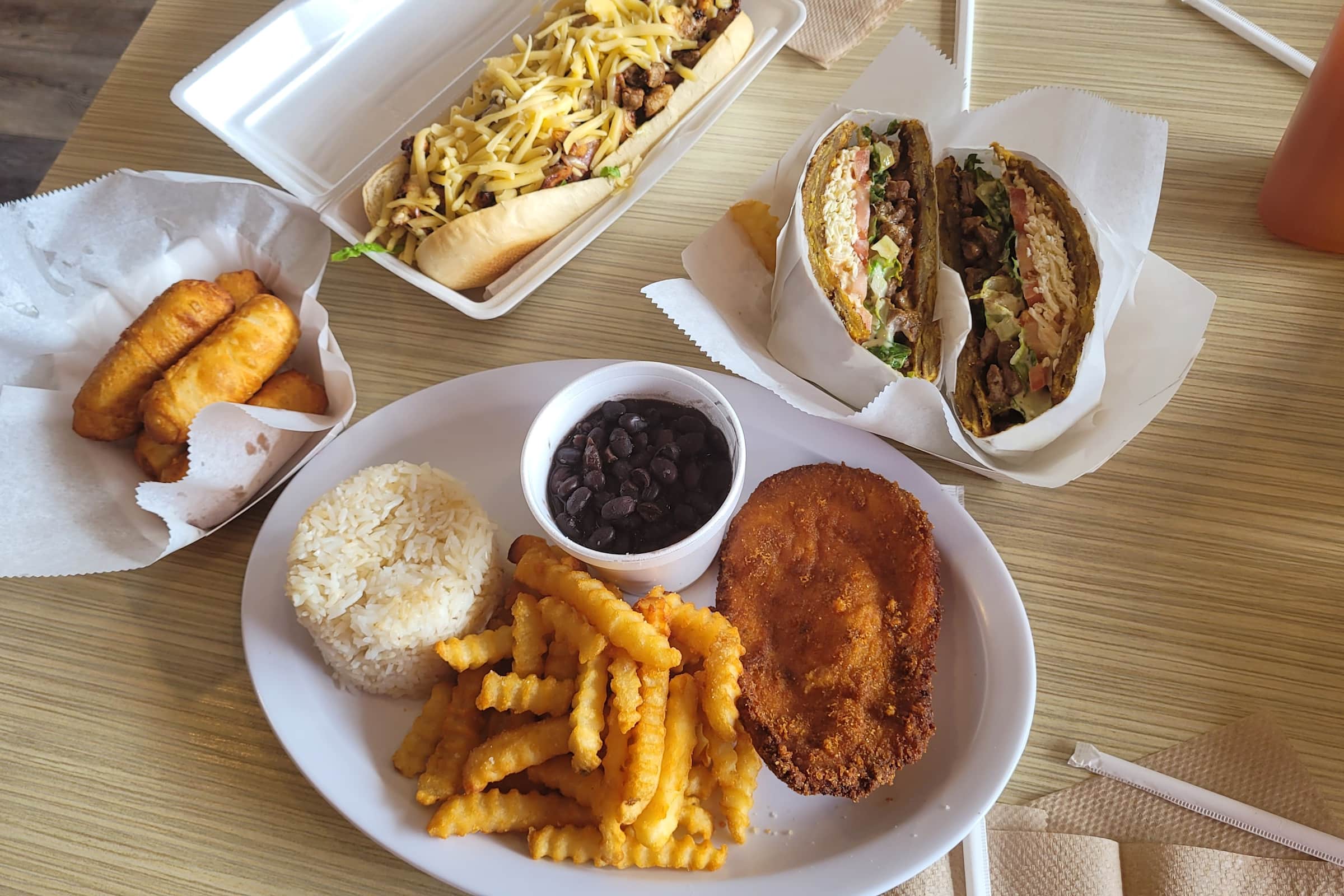 Arepa burger Lake Nona Delivery Menu | Order Online | 10727 Narcoossee ...