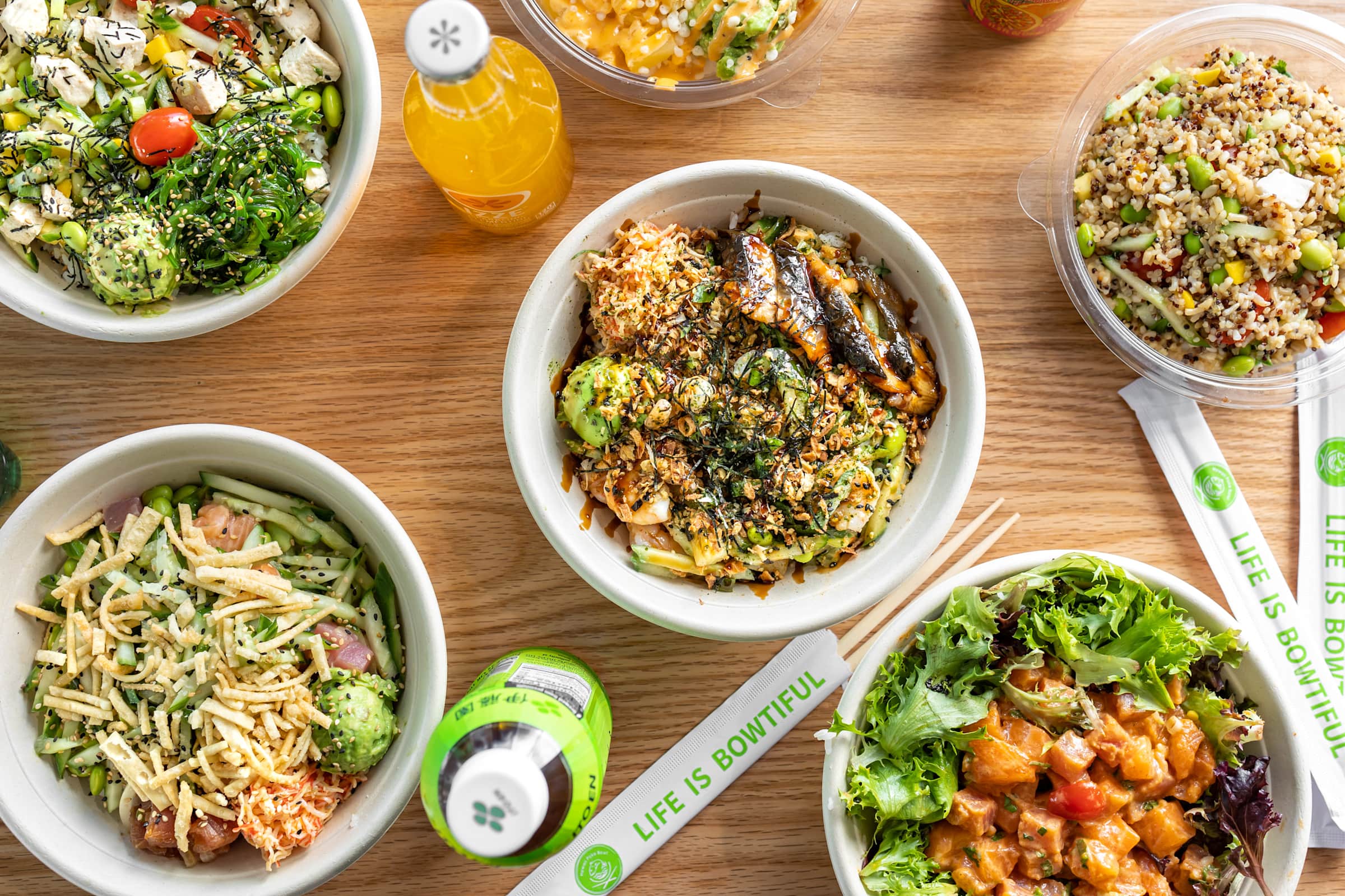 Hawaii Poke Bowl Delivery Menu | Order Online | 947 W Clairemont Ave ...