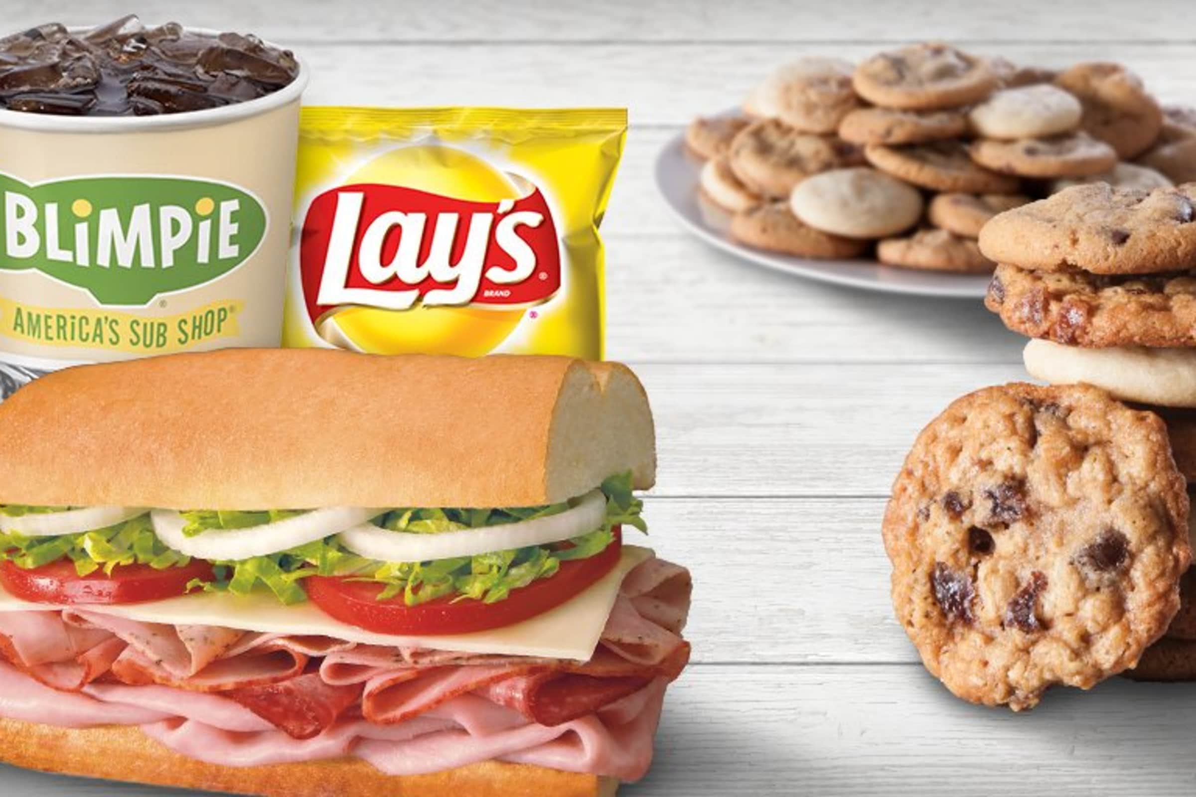 Blimpie Catering Delivery Menu | Order Online | 130 E Grand Ave Ste E ...