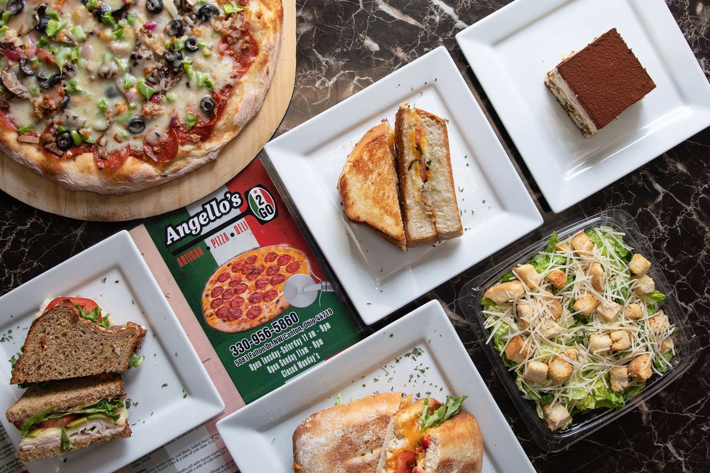 Angello’s 2 Go Delivery Menu | Order Online | 5081 Fulton Dr NW Canton ...