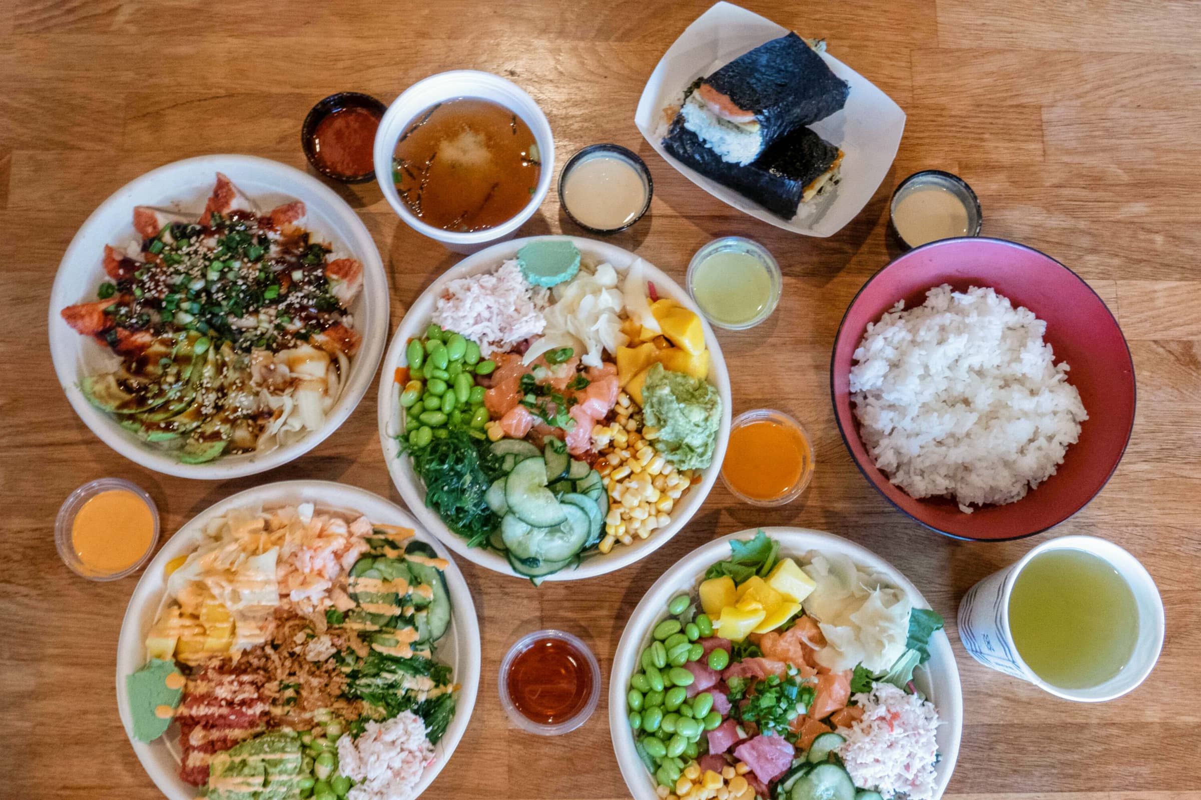 Poke Tiki Delivery Menu | Order Online | 13771 Newport Ave Tustin | Grubhub