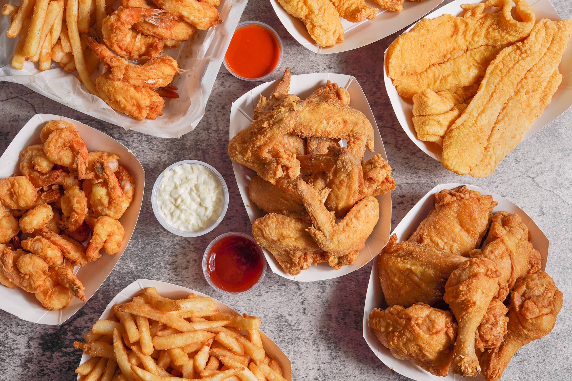 Shark's Fish and Chicken Delivery Menu | Order Online | 8255 S Kedzie ...