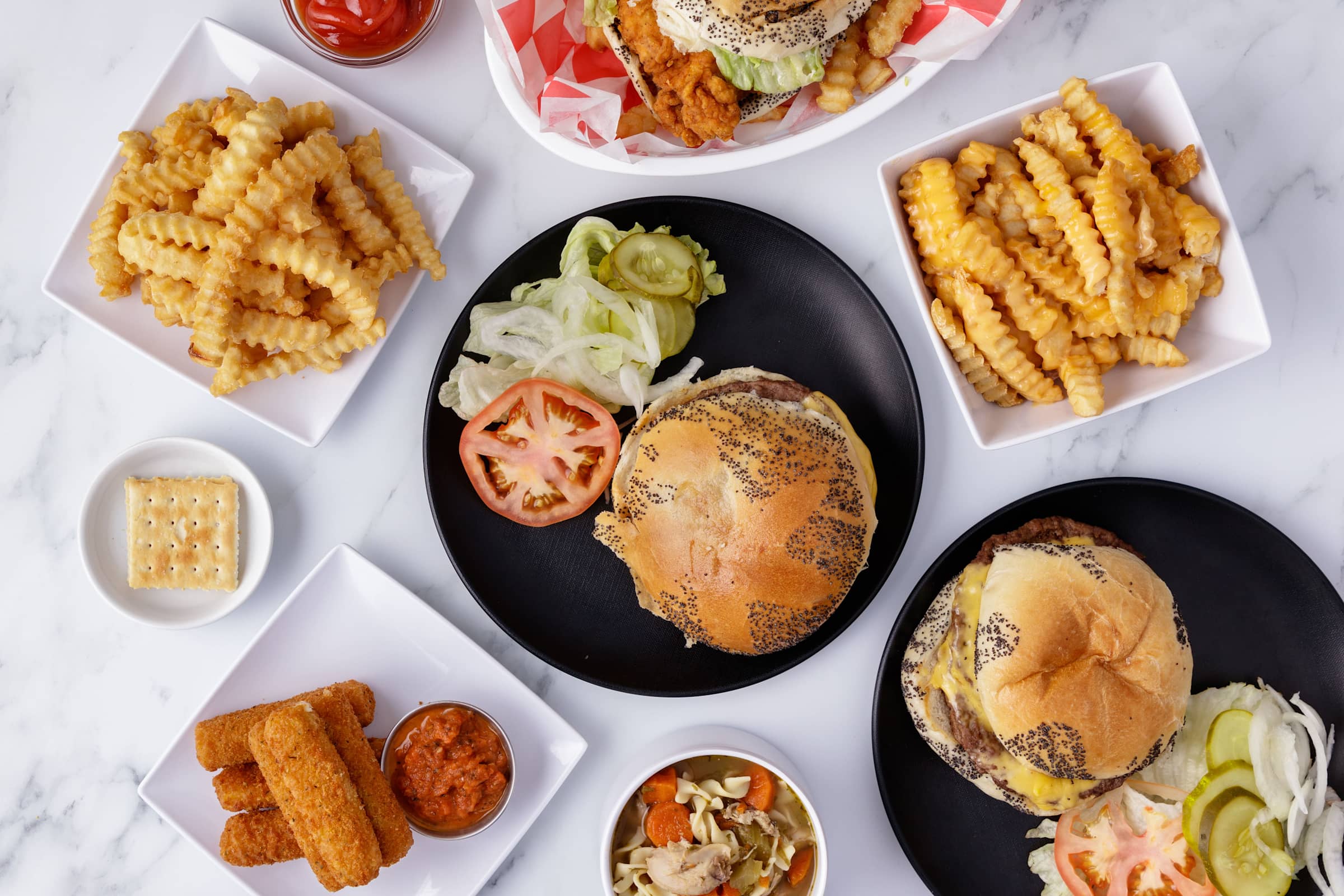 Burger Express Delivery Menu | Order Online | 215 Roosevelt Ave ...