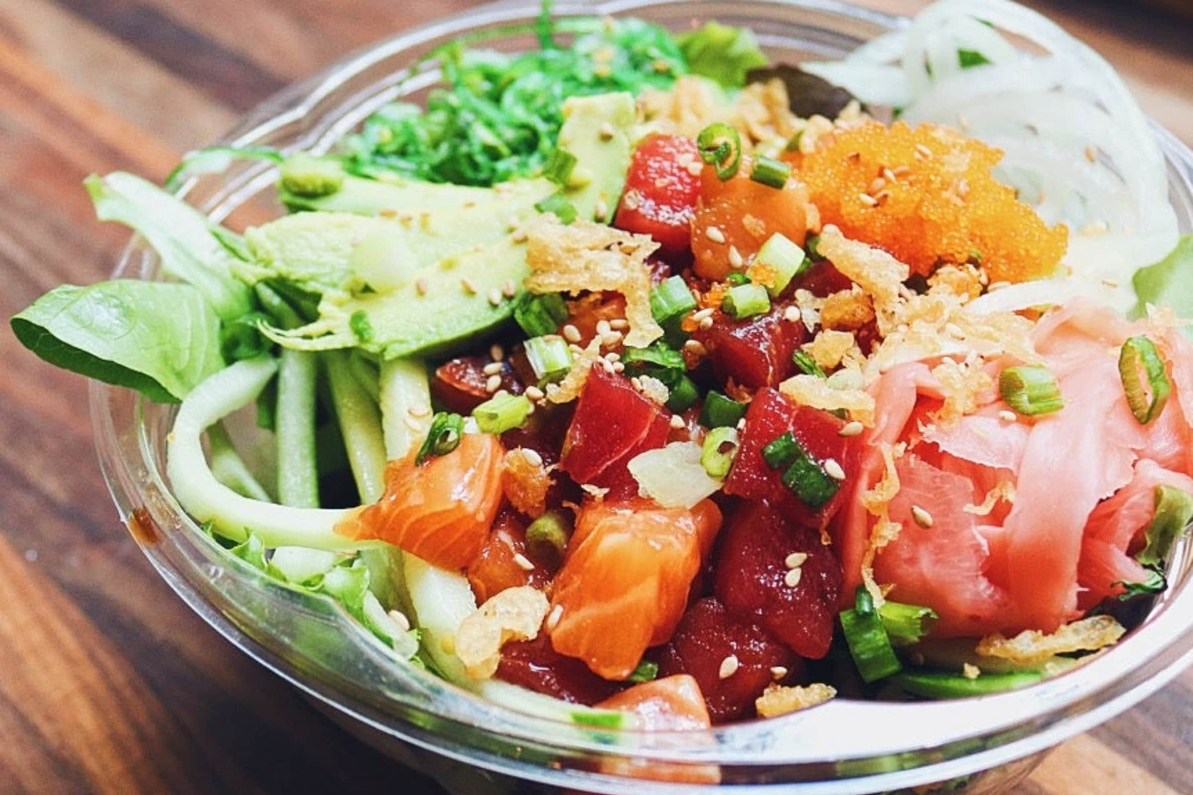 Fish Bowl Poke Delivery Menu | Order Online | 610 S Central Ave Atlanta ...