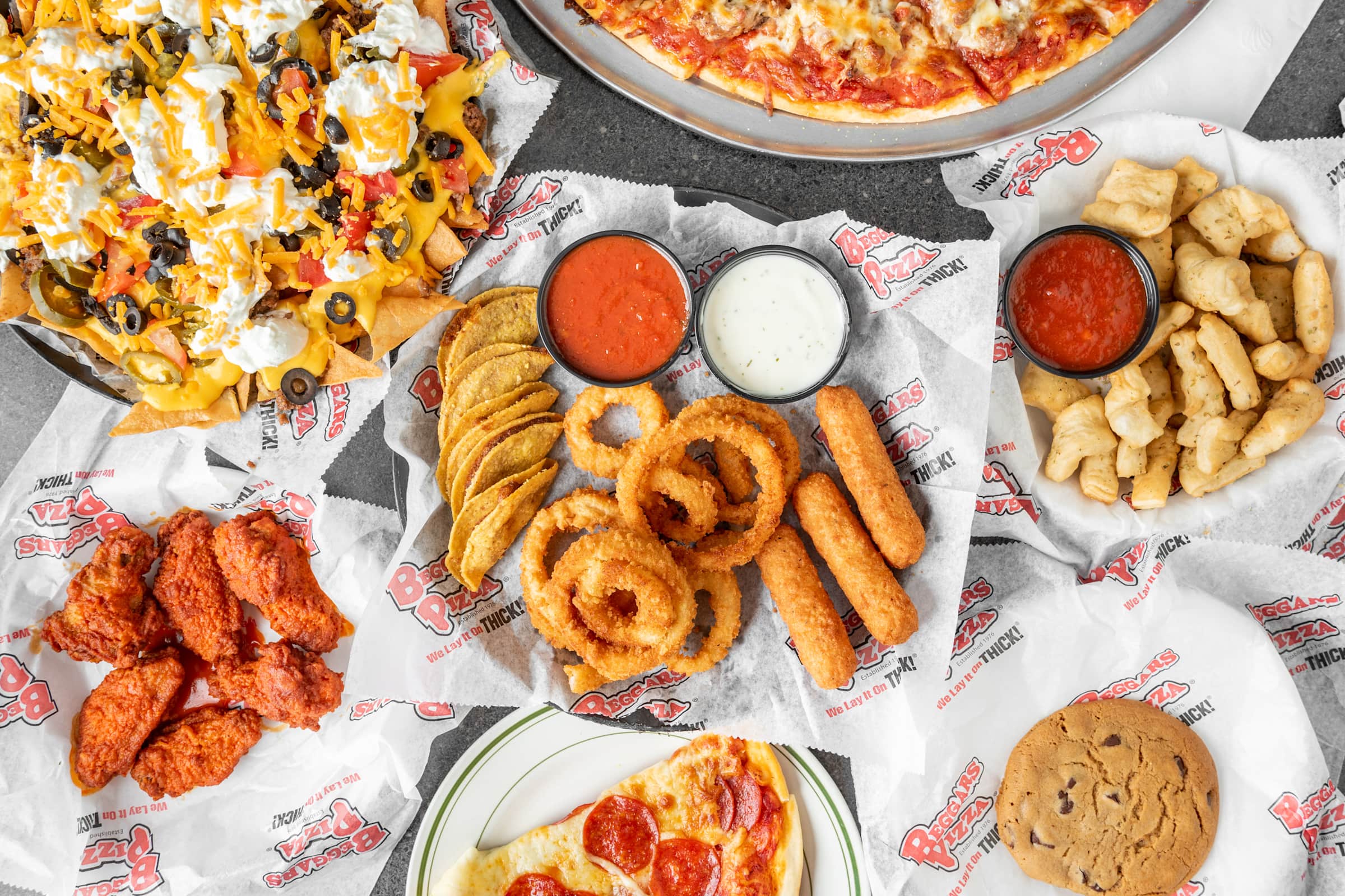 Beggar's Pizza - Crestwood, IL Restaurant | Menu + Delivery | Seamless