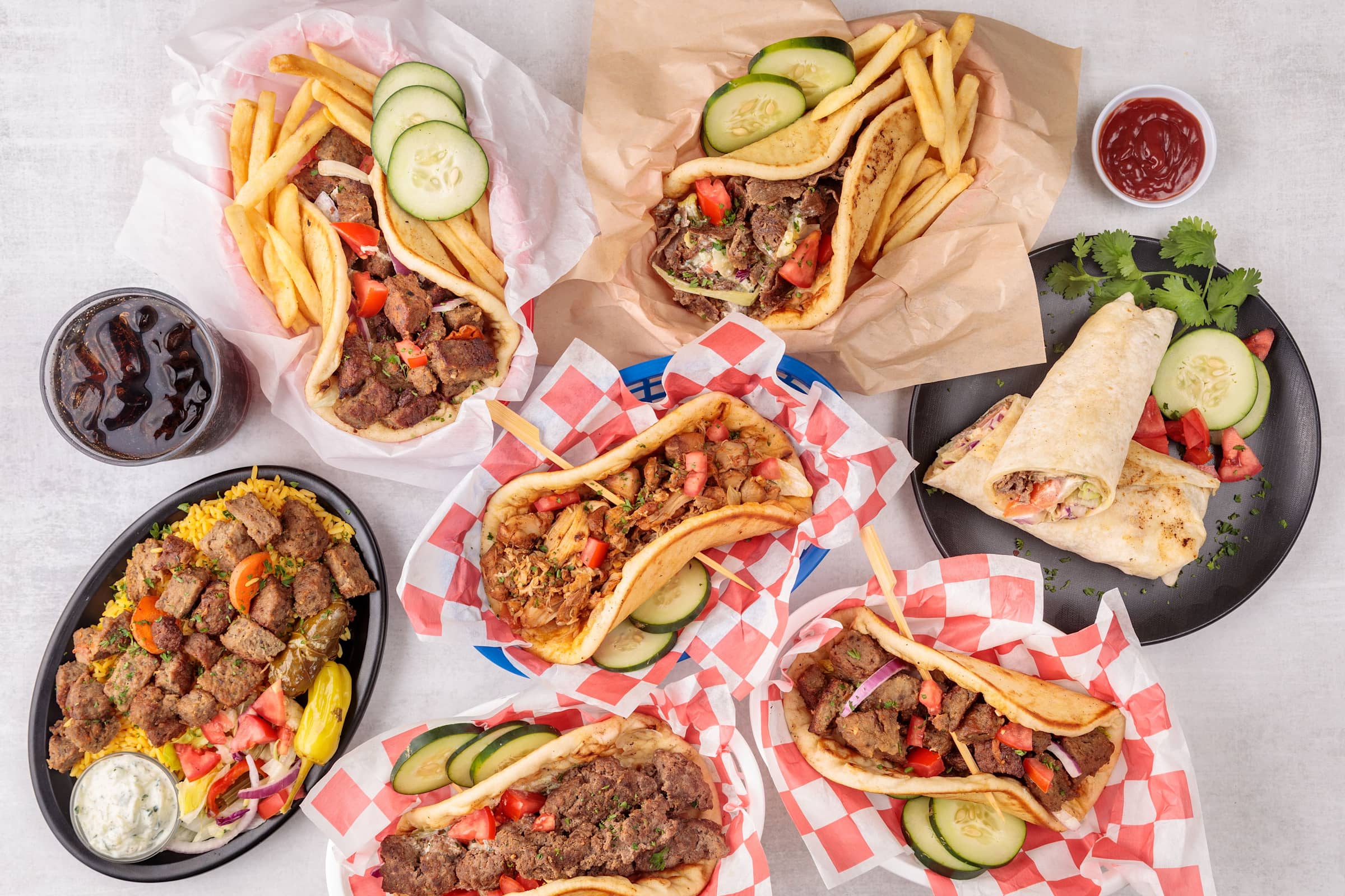 The Greek Gods Gyro Delivery Menu | Order Online | 11301 SE 21st Ave ...