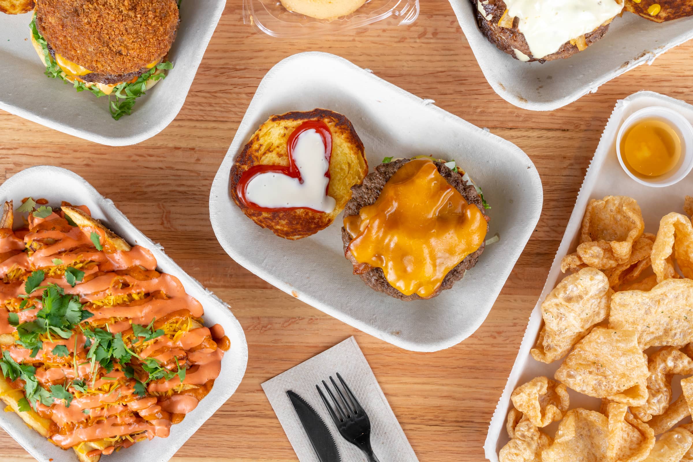 Flip 'n Patties Delivery Menu | Order Online | 800 Capitol St Houston ...
