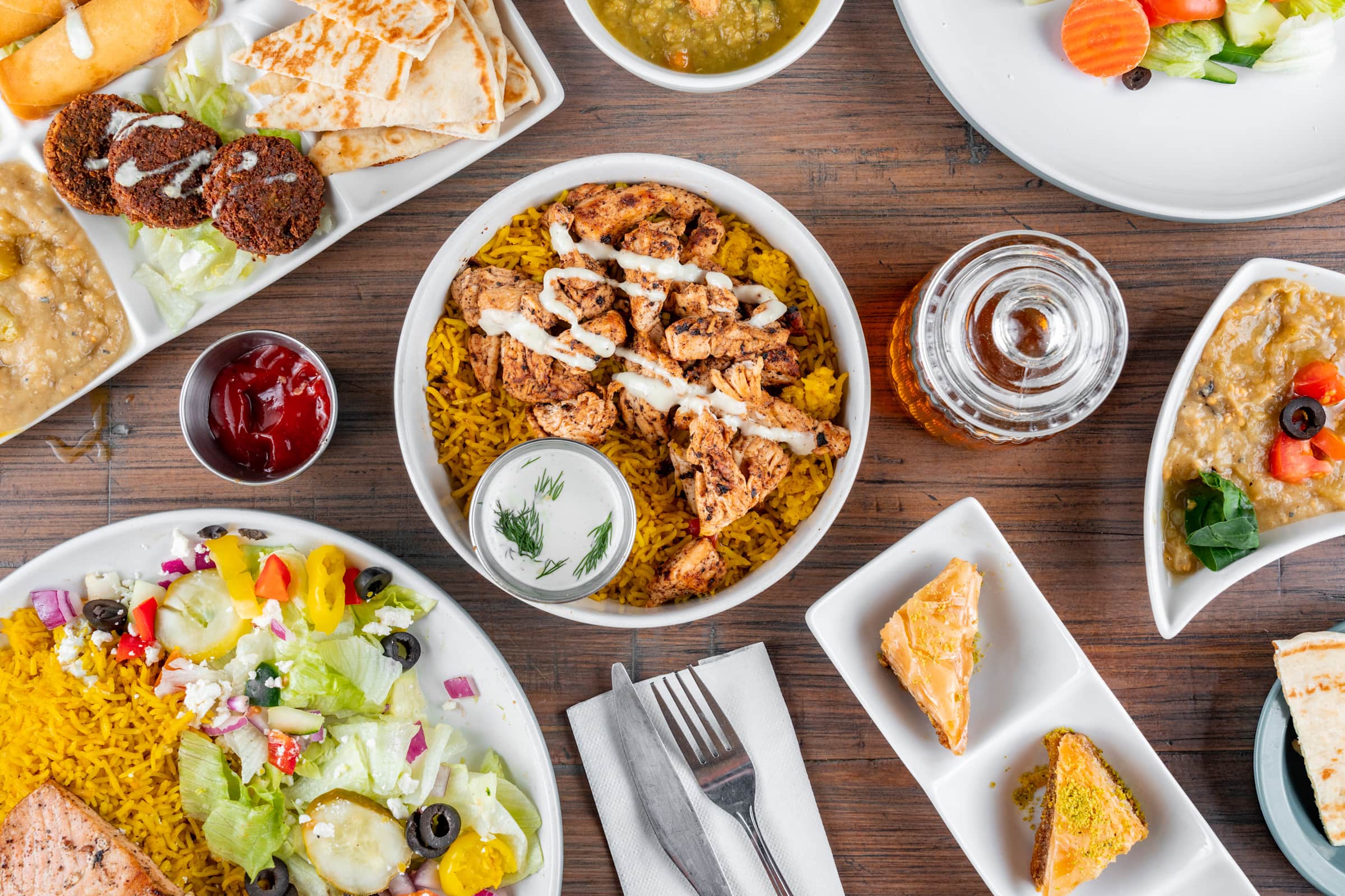 Kenz Mediterranean Cuisine - Houston, TX Restaurant | Menu + Delivery ...