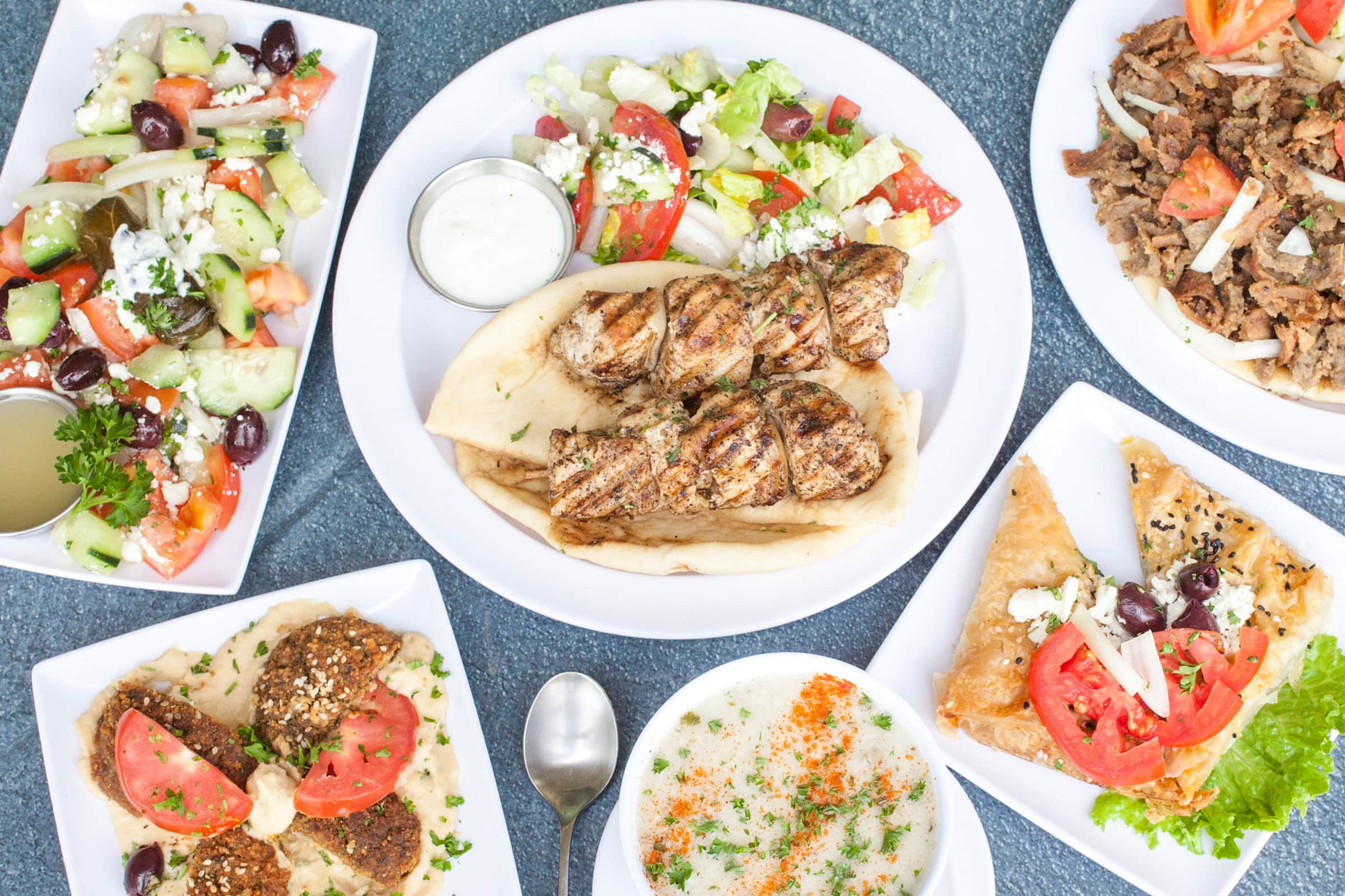 Santorini Gyro Greek Food Delivery Menu | Order Online | 68375 E Palm ...