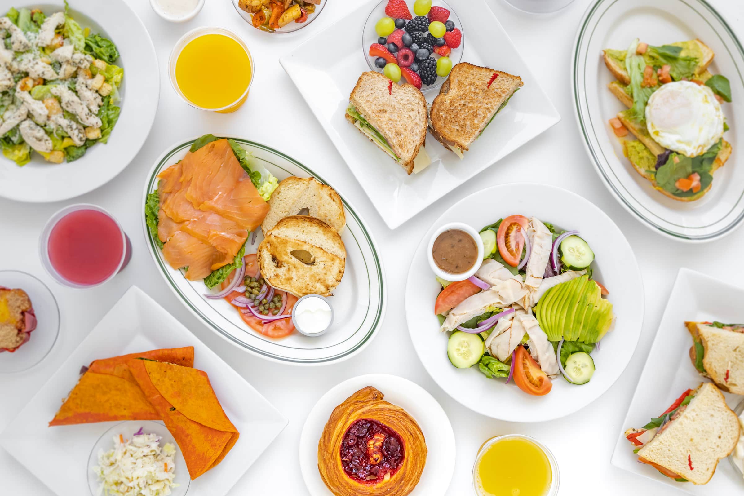 The Landmark Cafe Delivery Menu | Order Online | 11766 Wilshire Blvd ...