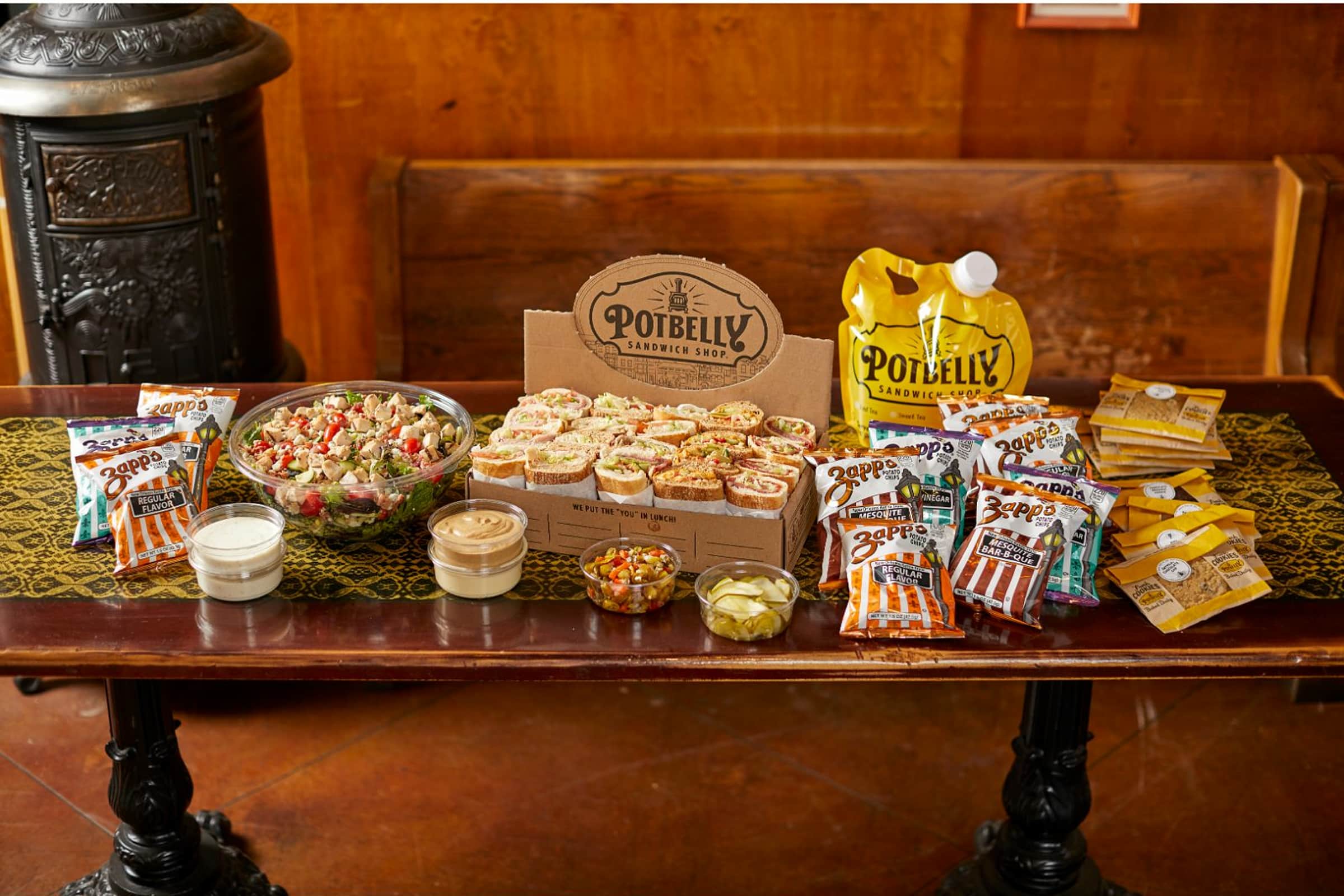 Potbelly Sandwich Works Catering Delivery Menu | Order Online | 900 W ...