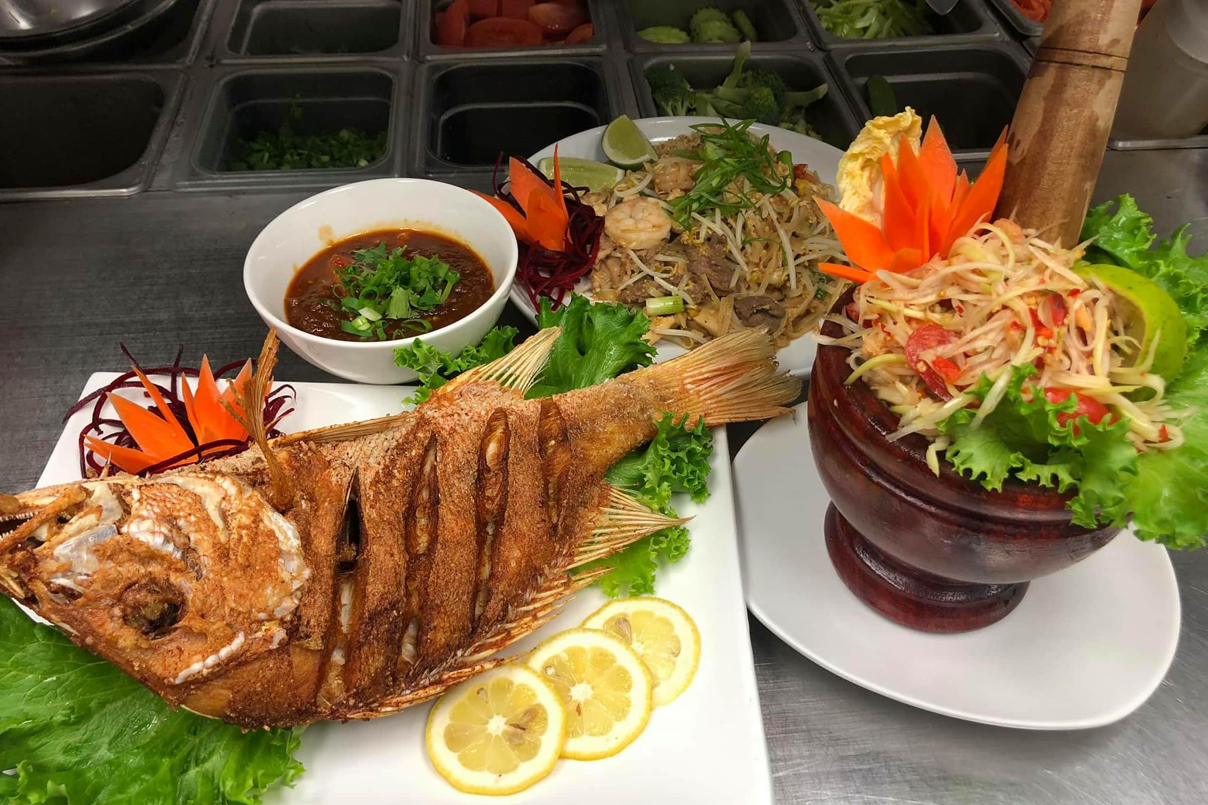 Kin Thai & Sushi Delivery Menu | Order Online | 22211 I-10 W Access Rd ...